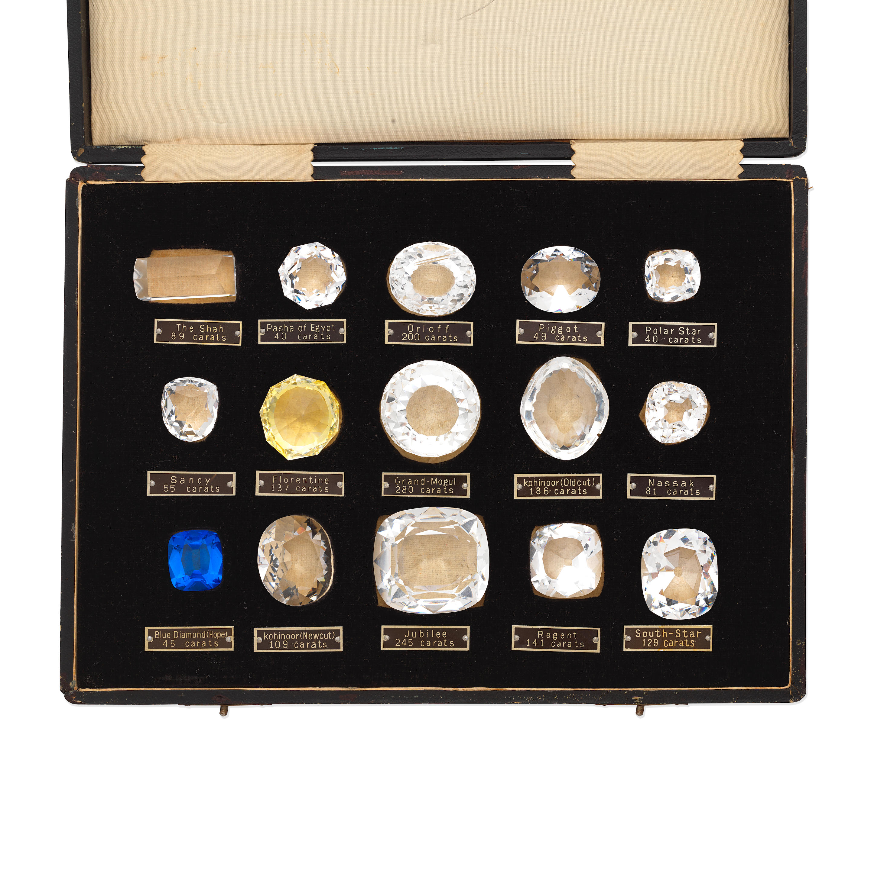 Bonhams Collection Of Replica Historical Diamonds