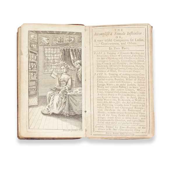 Bonhams : COOKERY AND HOUSEHOLD ECONOMY [G. (R.)] The Accomplish'd ...