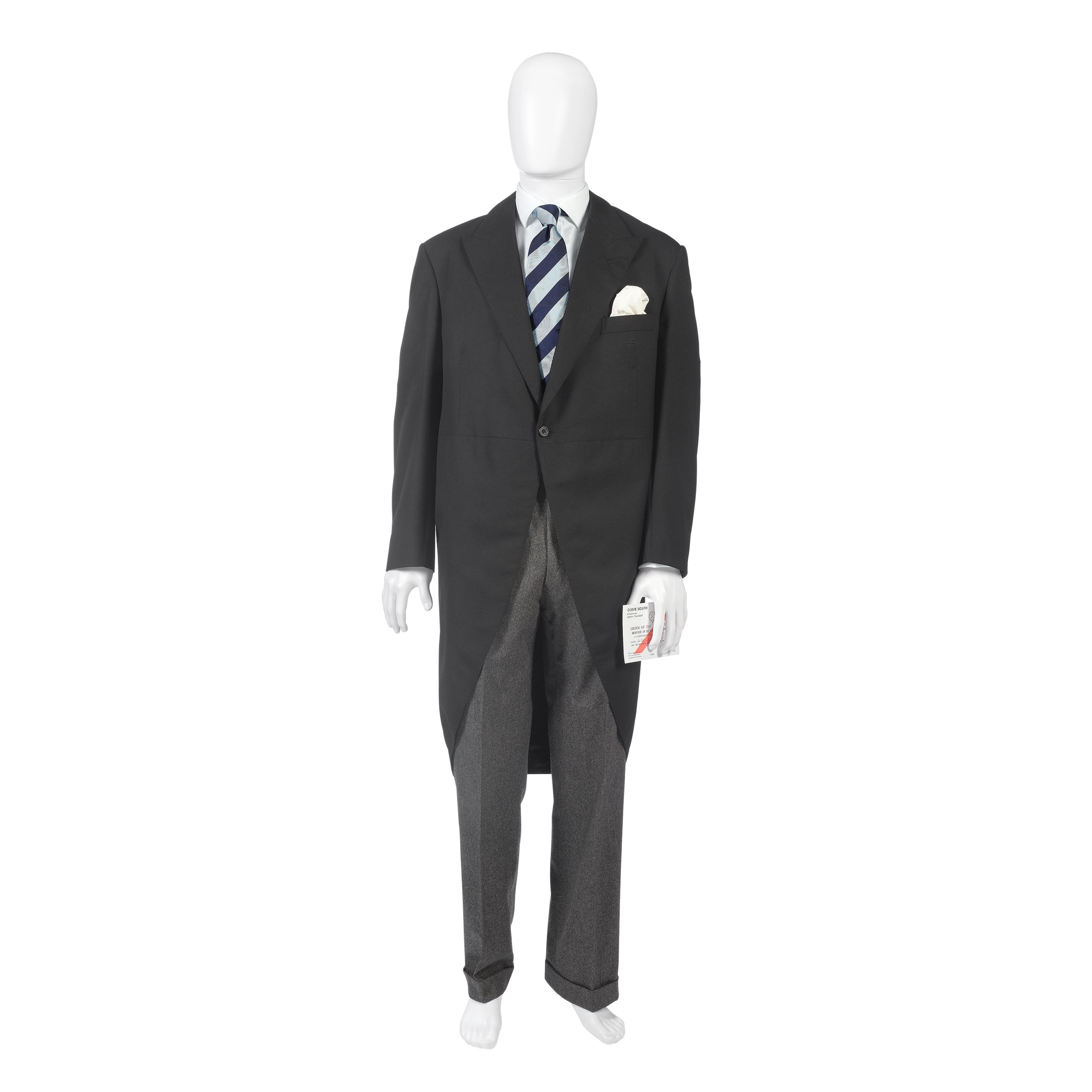 Bonhams : A Douglas Hayward bespoke dark grey morning coat for Sir ...