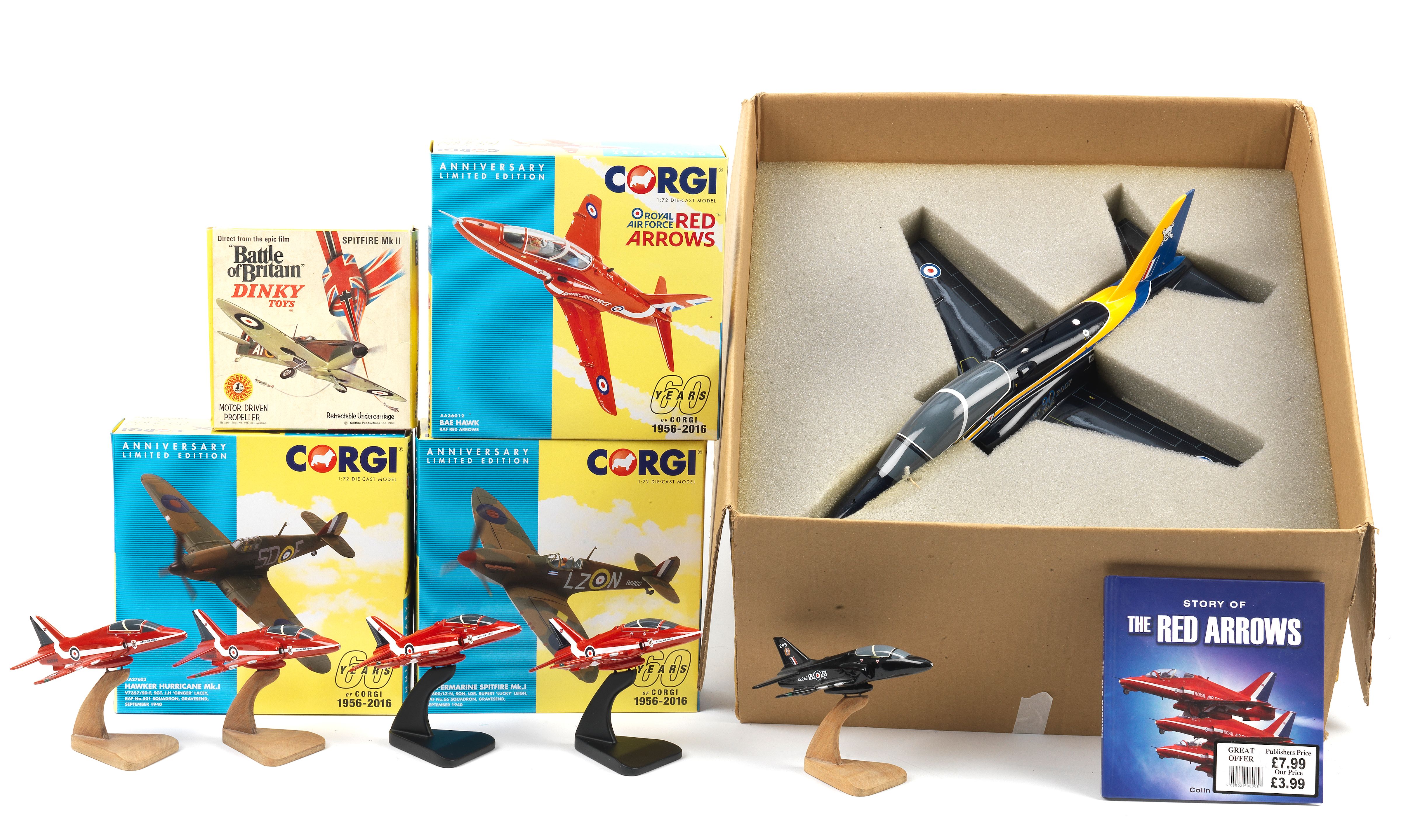 Bonhams Cars : Dinky and Corgi boxed aircraft models, ((Qty))