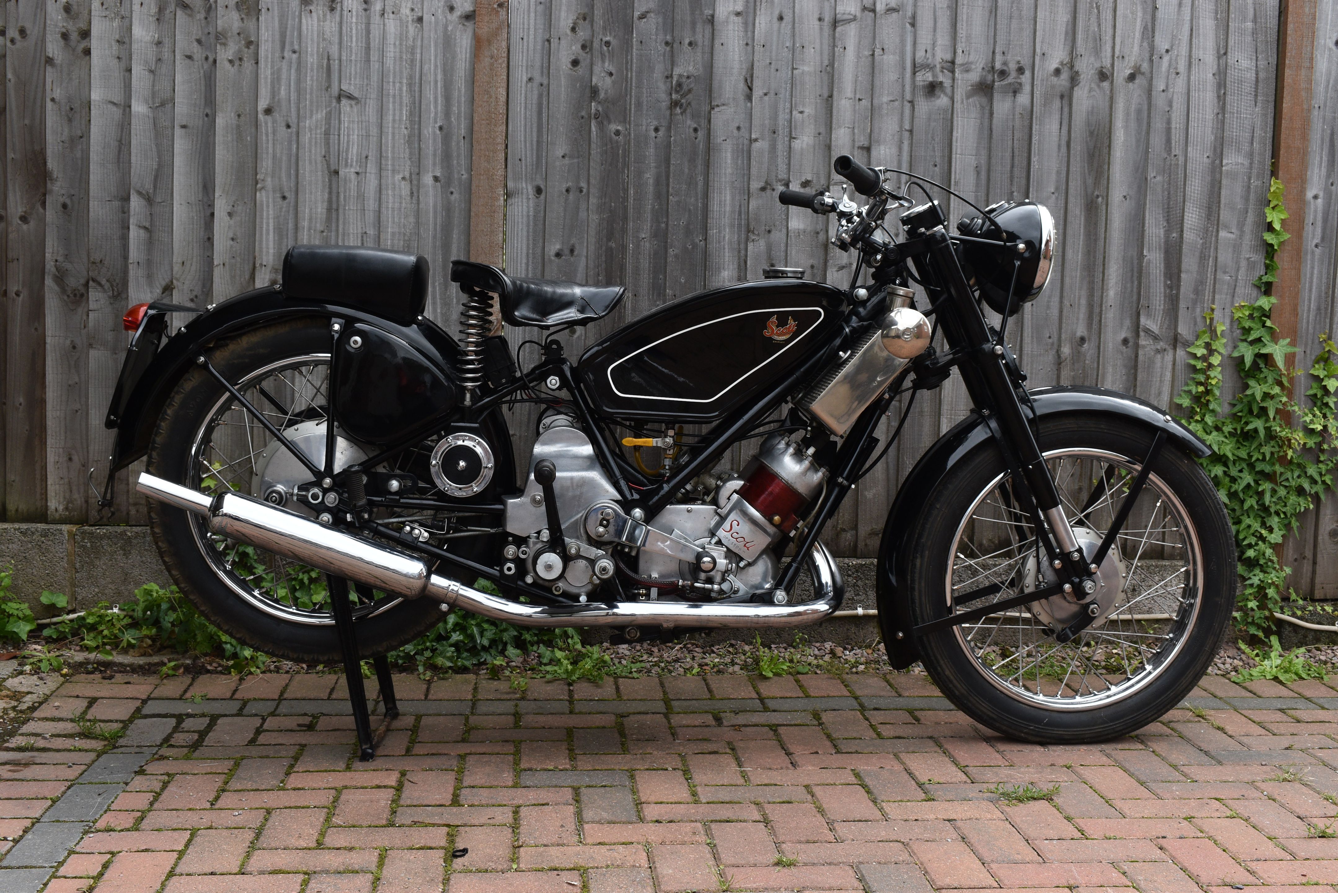 Bonhams Cars : 1947 Scott 596cc Flying Squirrel Frame no. 4804 Engine ...