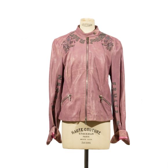 Bonhams Cornette de Saint Cyr : John Richmond. Perfecto en cuir agneau ...