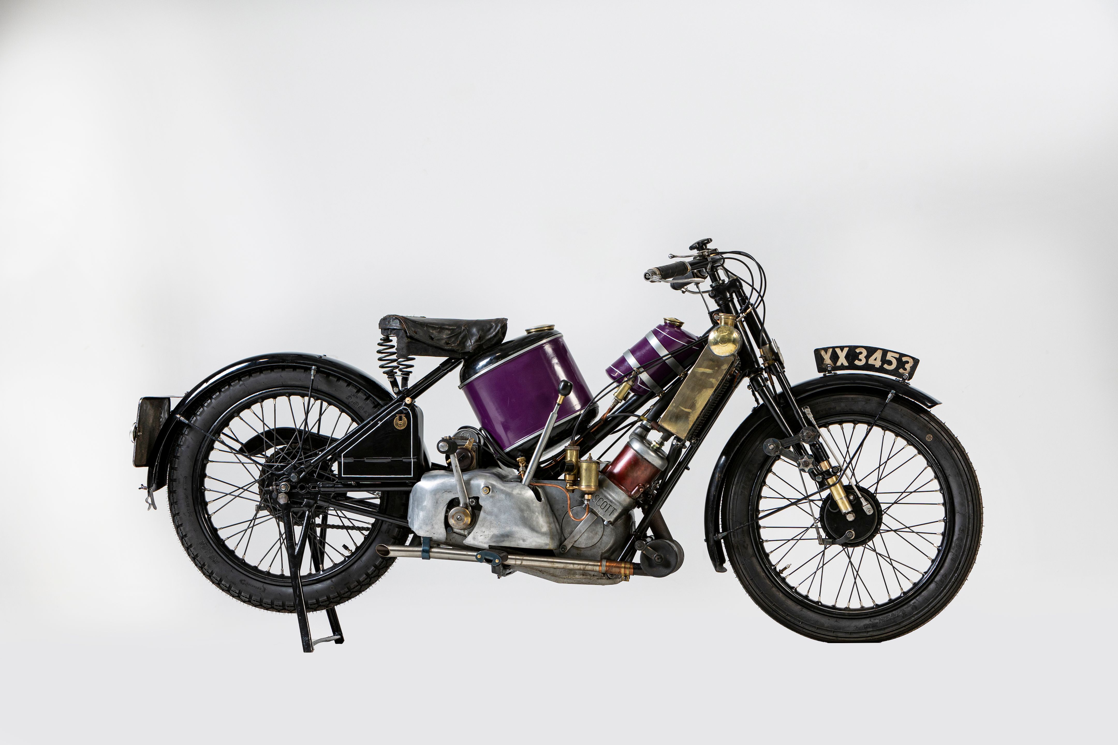 Bonhams Cars : 1925 Scott 498cc Three Speed Super Squirrel Frame no ...
