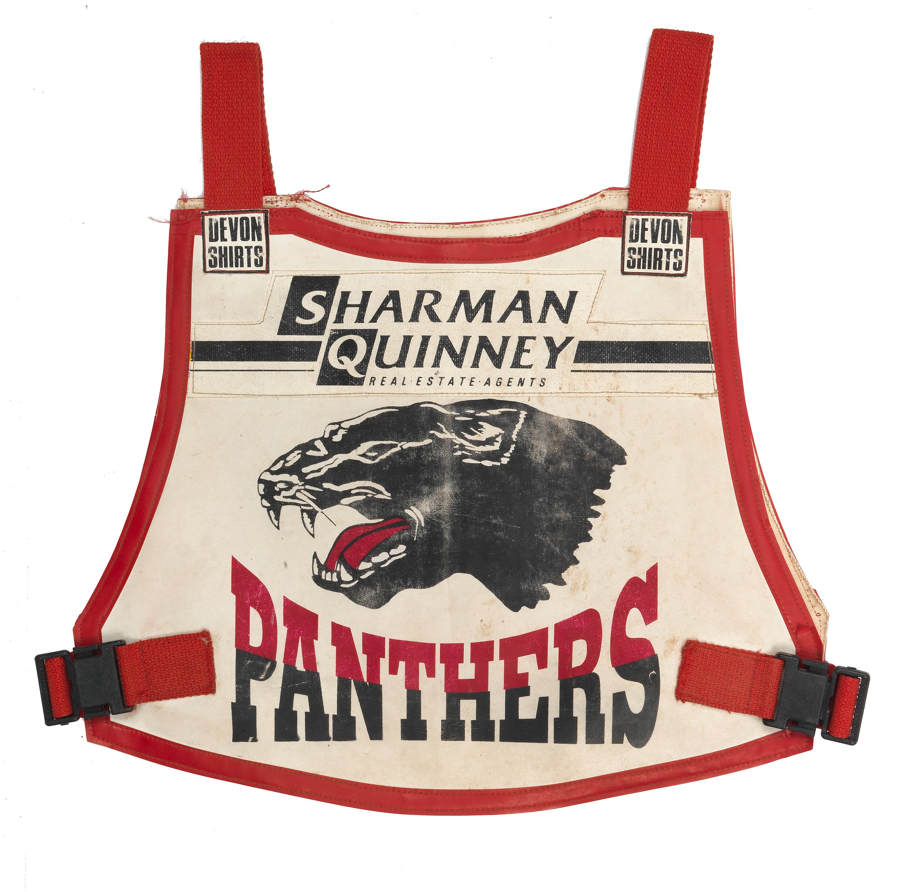 Bonhams Cars : A believed Peterborough Panthers speedway race vest