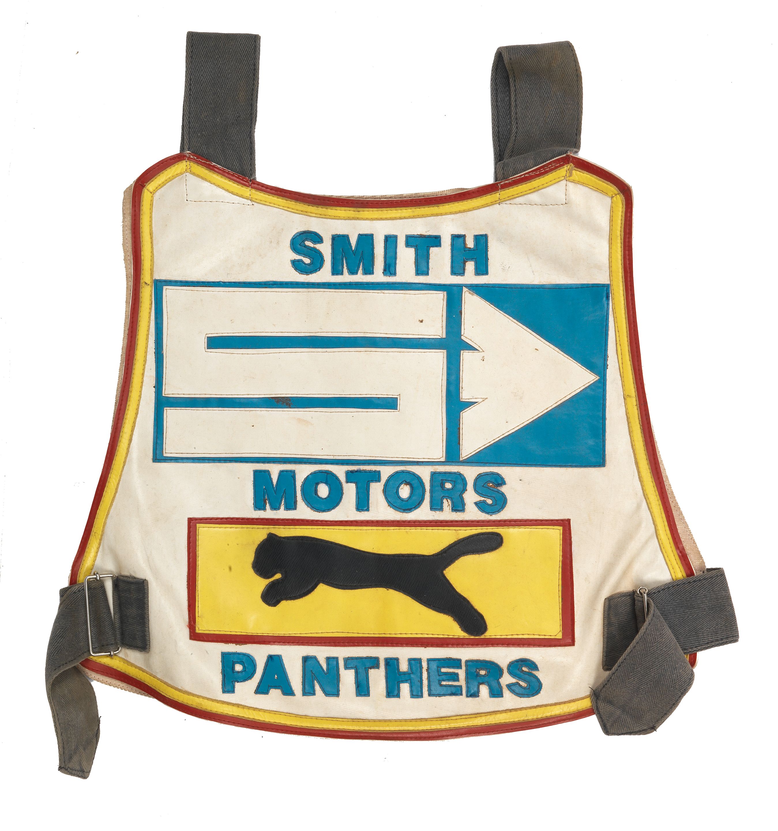 Bonhams Cars : A Peterborough Panthers speedway race vest