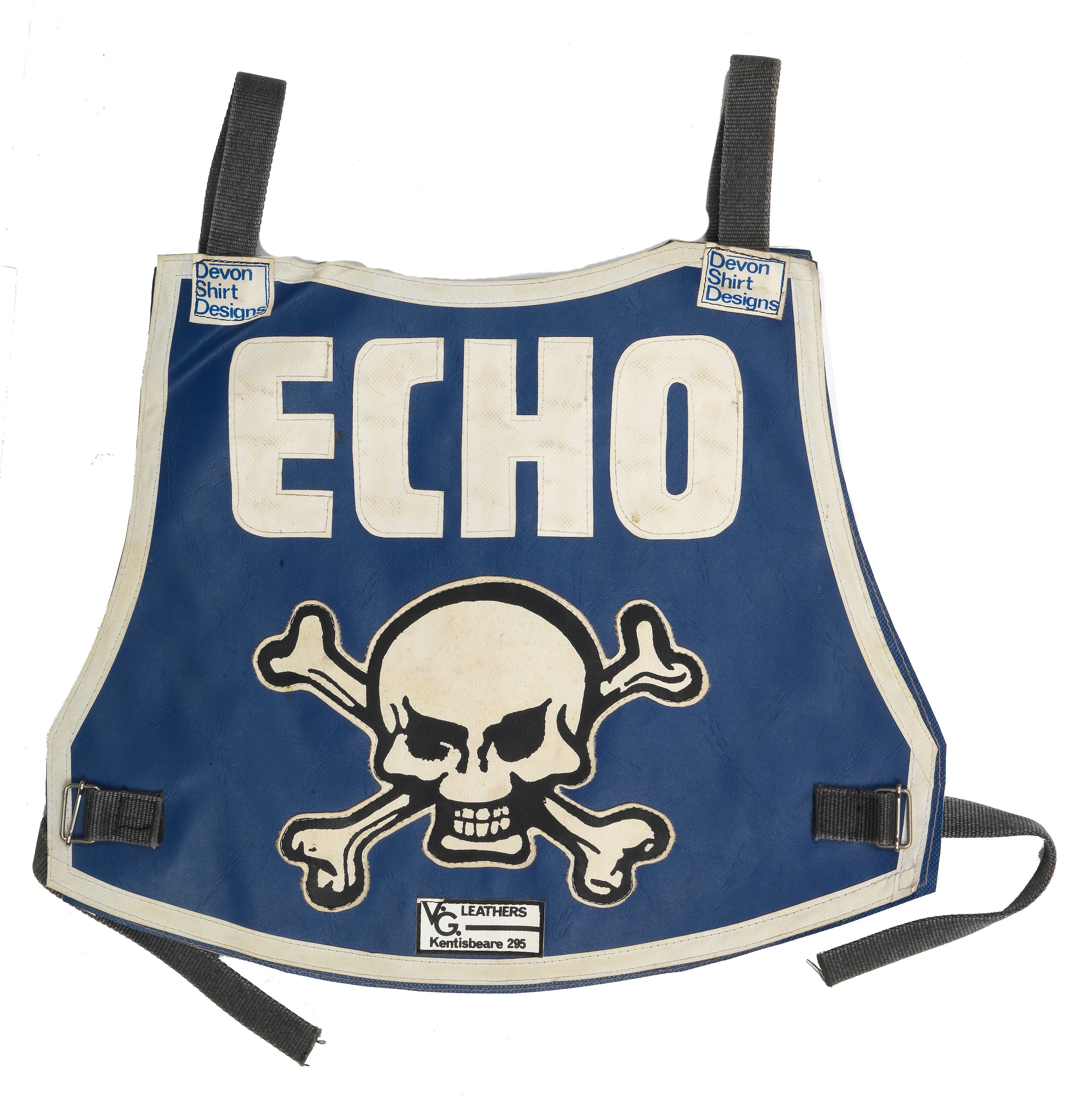 Bonhams Cars : An 'Echo' Poole Pirates speedway race vest
