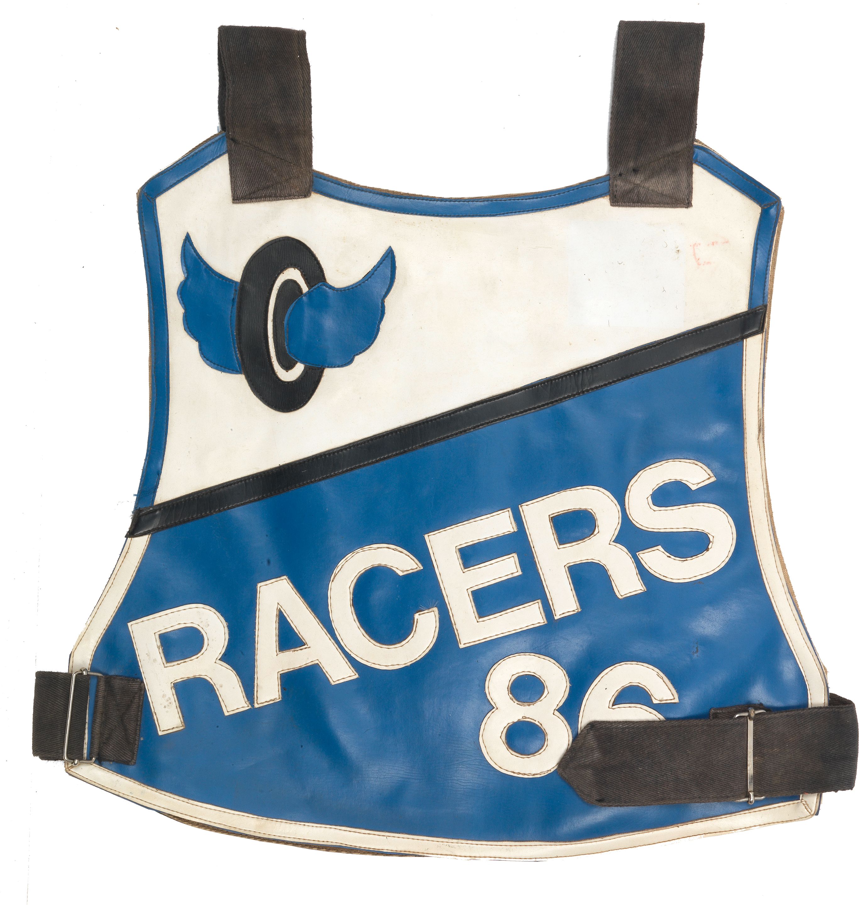 Bonhams Cars : A believed 'John Davis' Reading Racers 86 speedway race vest