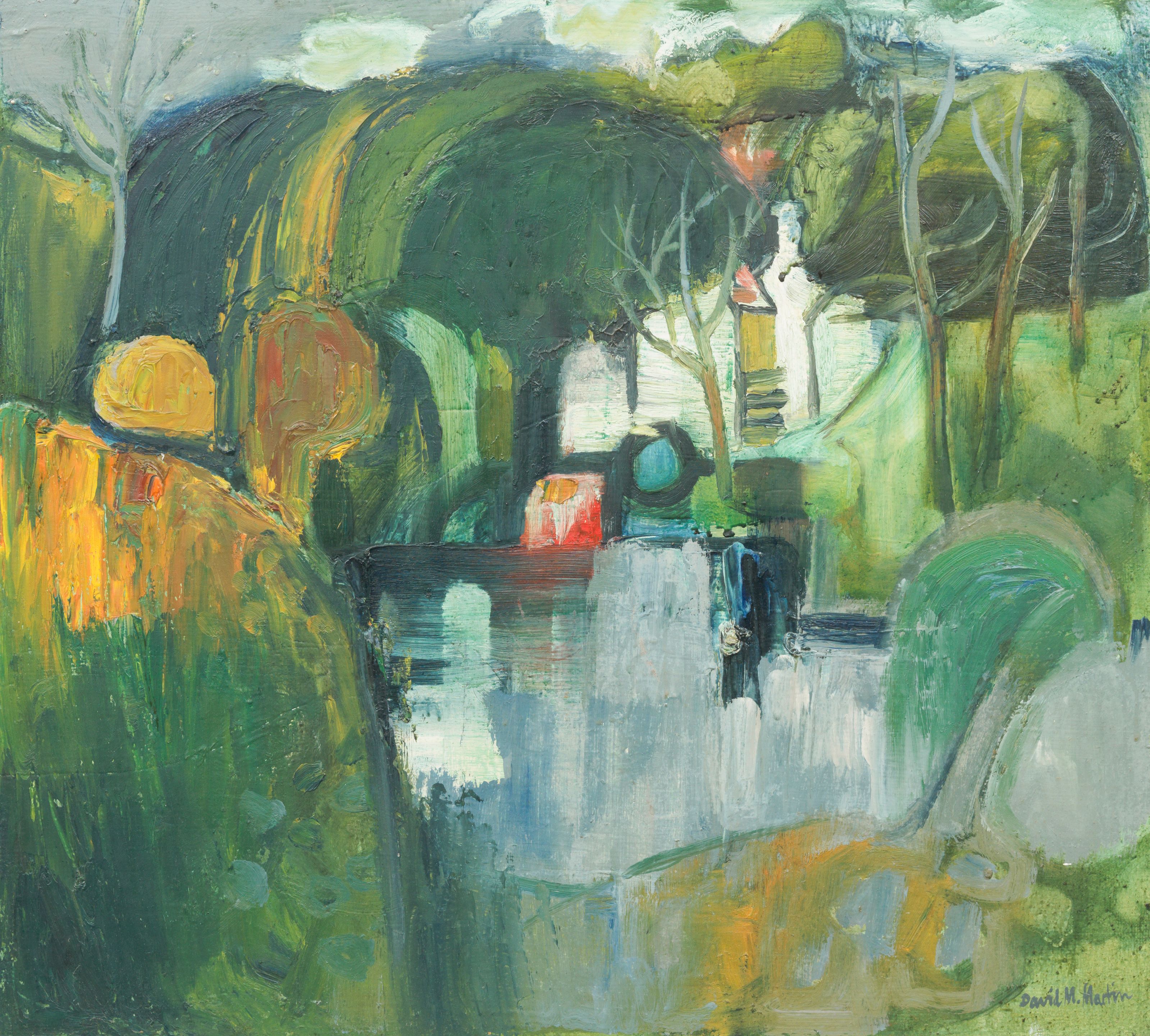 Bonhams : David McLeod Martin RSW RGI SSA (British, 1922-2018) The Mill ...