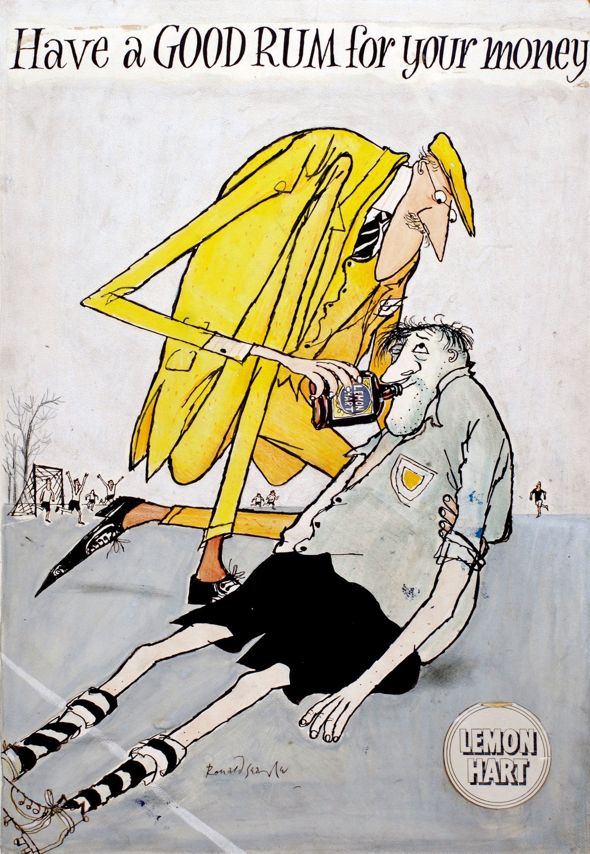 Bonhams : Ronald Searle (British, 1920-2011) Have a Good Rum For Your ...