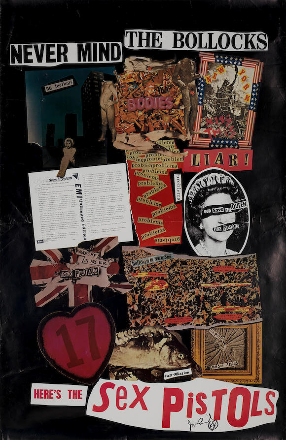 Bonhams The Sex Pistols Never Mind The Bollocks Heres The Sex Pistols 1977