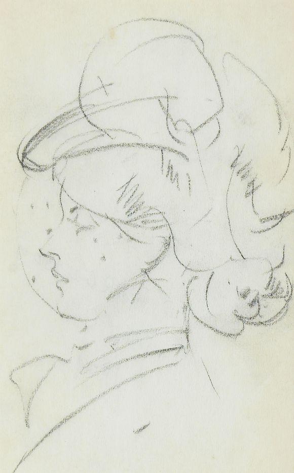 Bonhams : John Duncan Fergusson RBA (British, 1874-1961) A Lady of ...