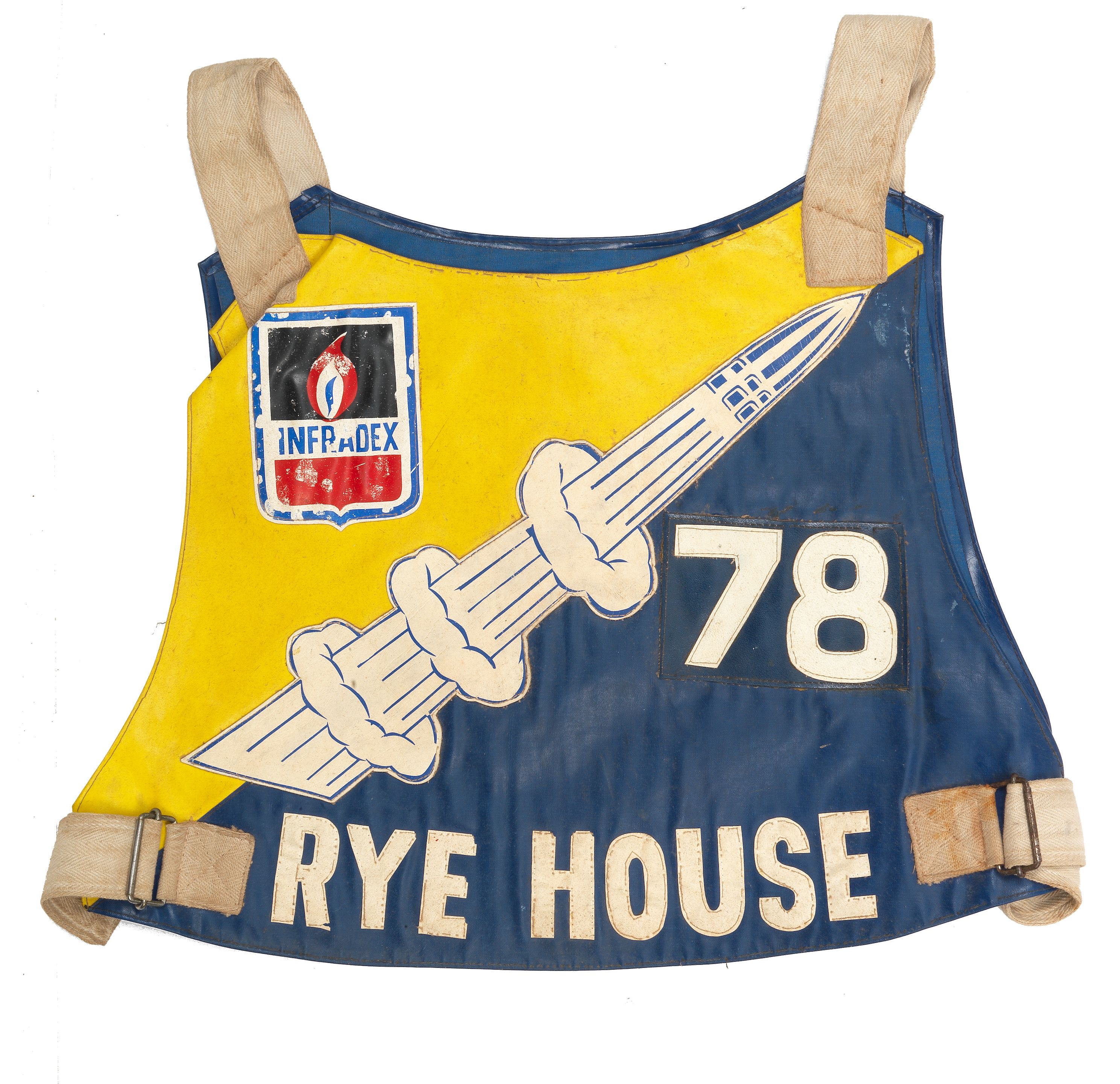 Bonhams Cars : A Rye House Rockets speedway race vest