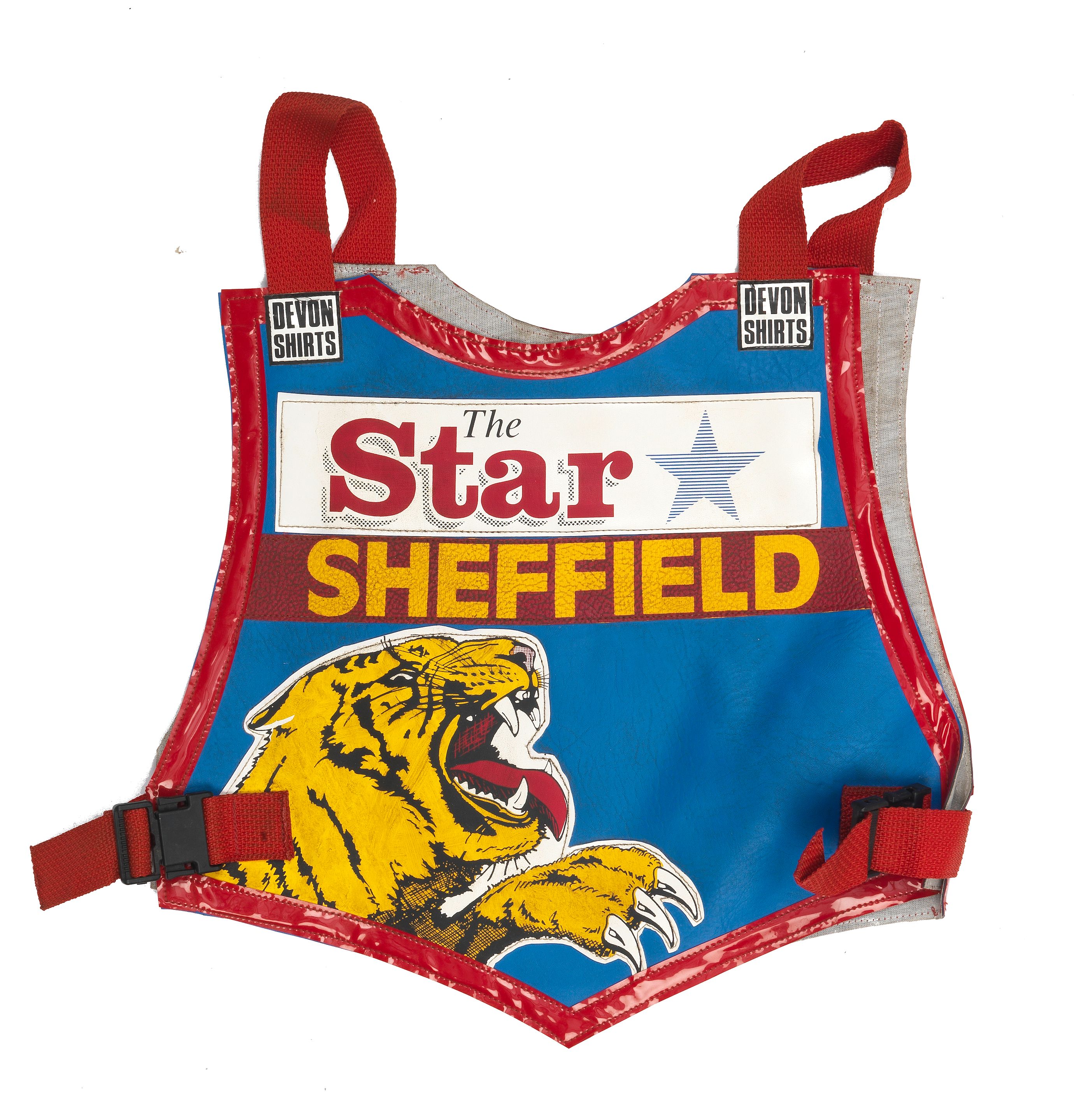 Bonhams Cars : A Sheffield Tigers speedway race vest