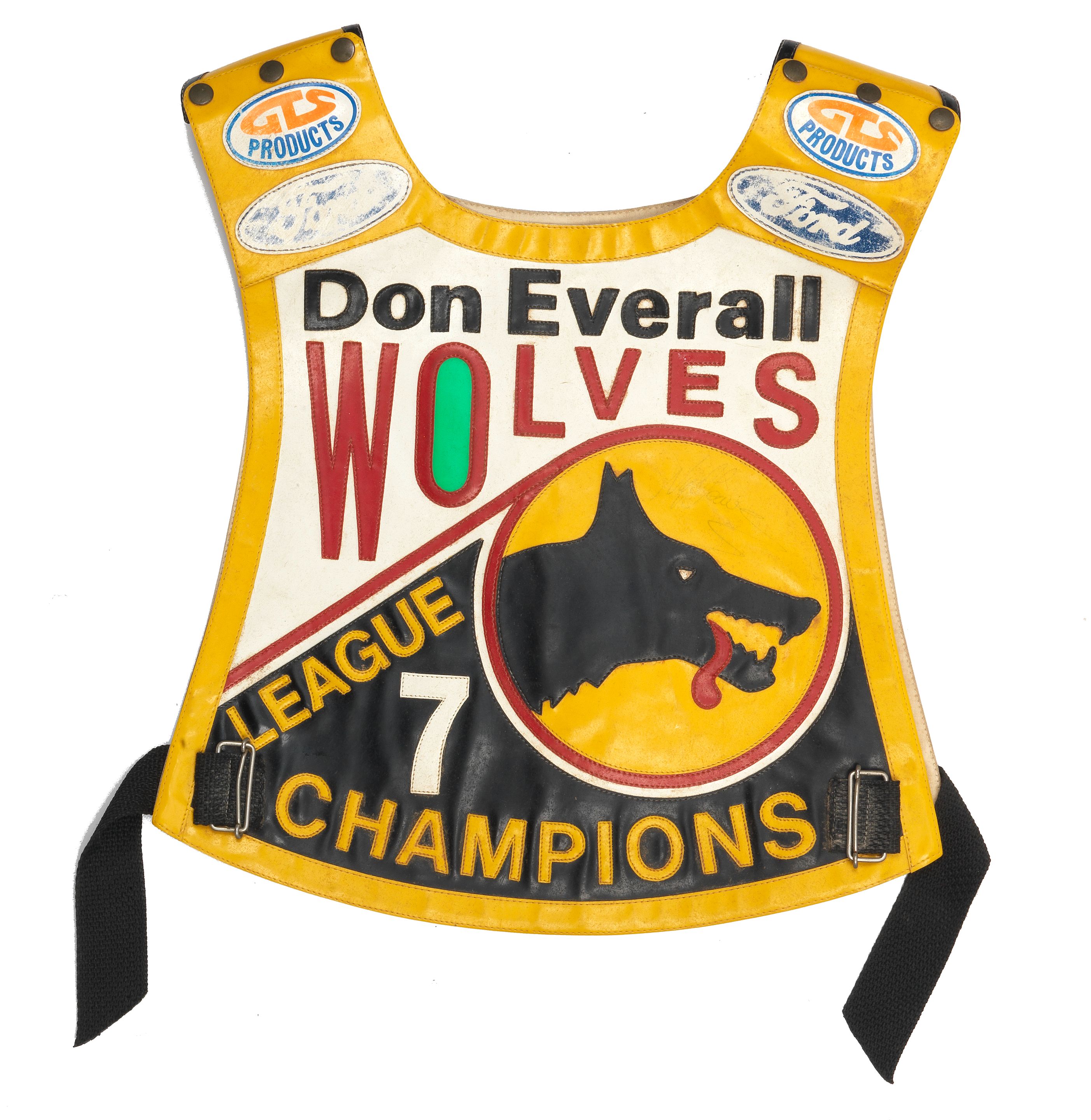 Bonhams Cars : A Wolverhampton Wolves speedway race vest