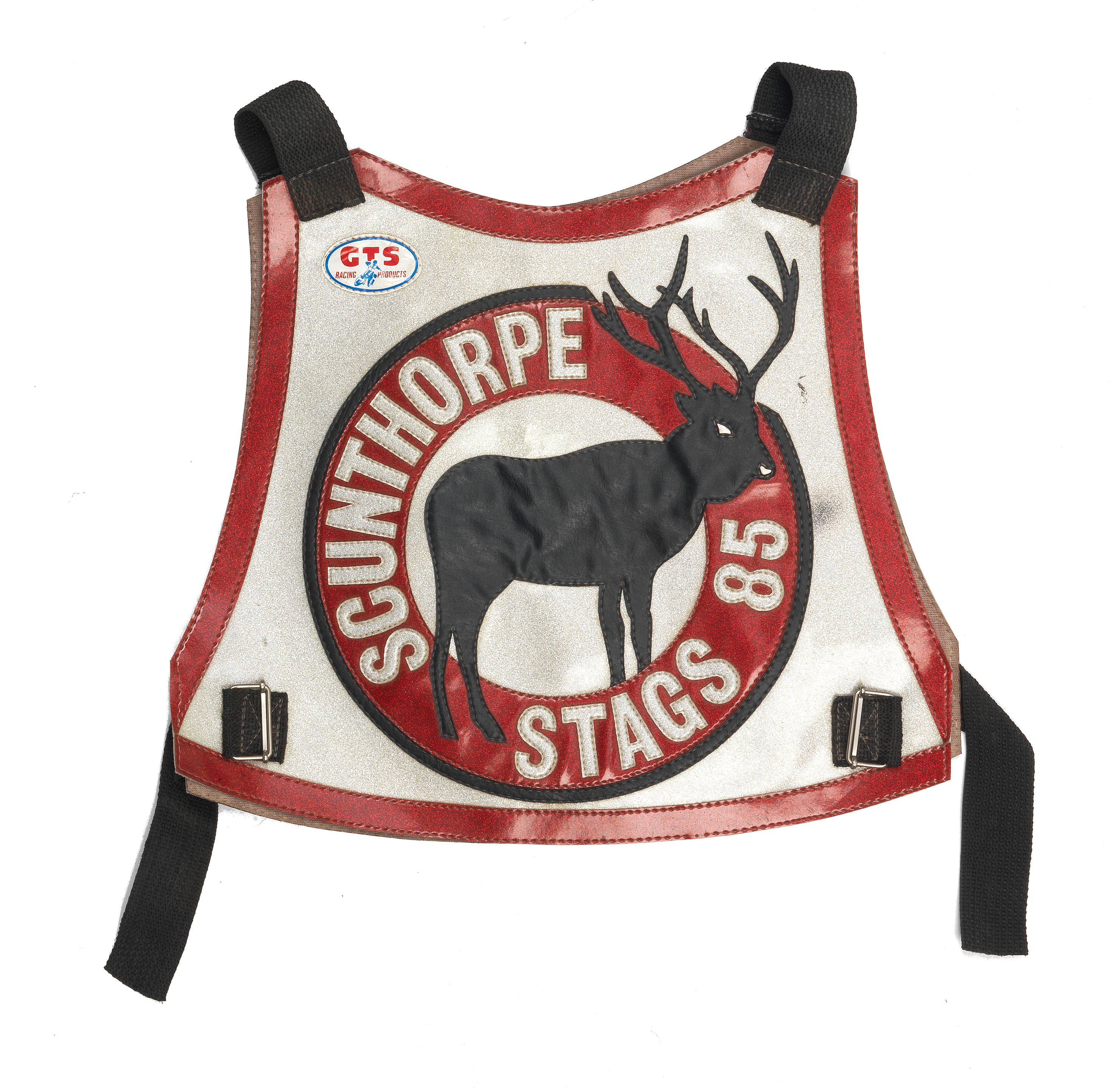 Bonhams Cars : A Scunthorpe Stags 85 speedway race vest