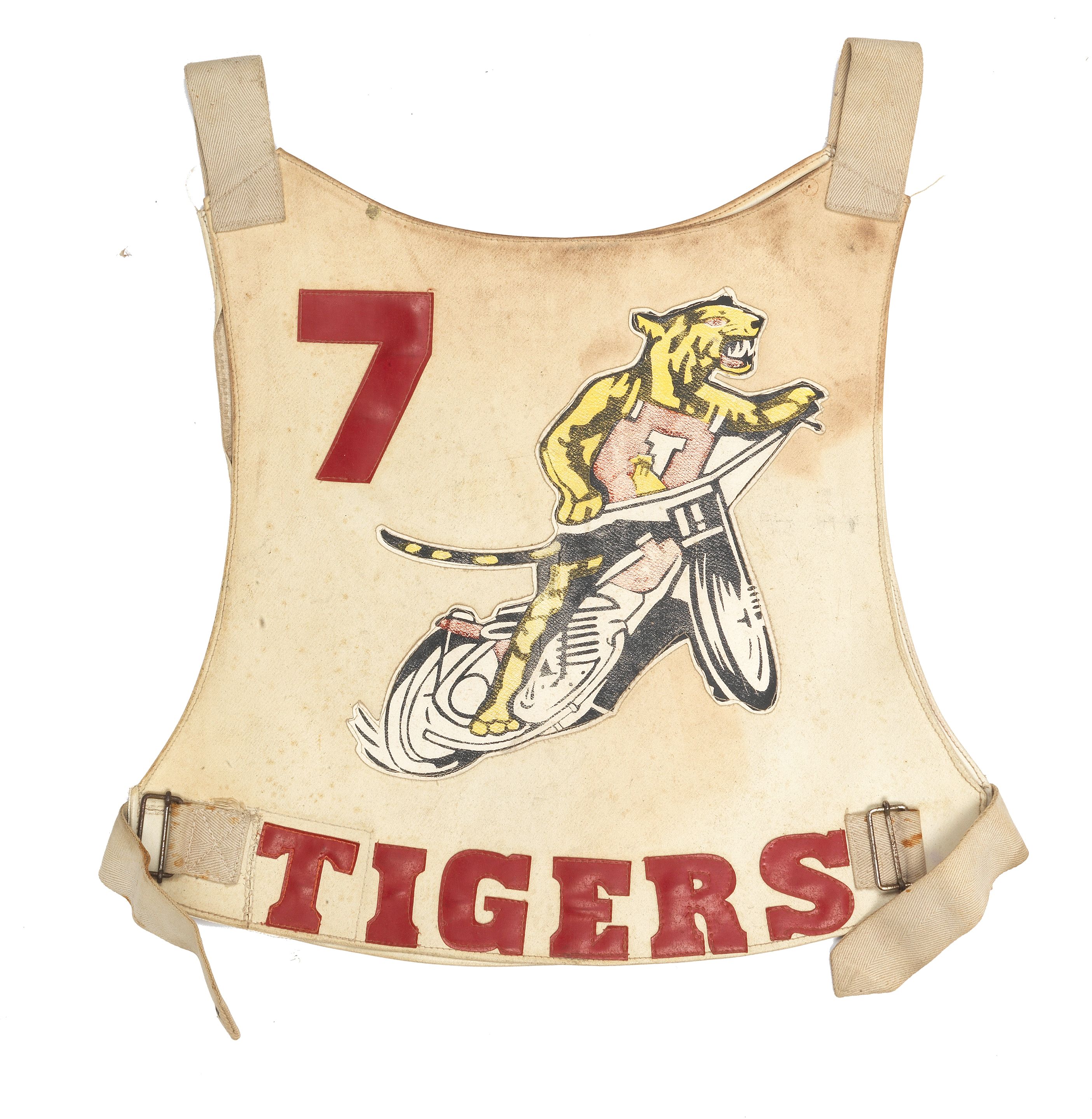 Bonhams Cars : A Teesside Tigers speedway race vest