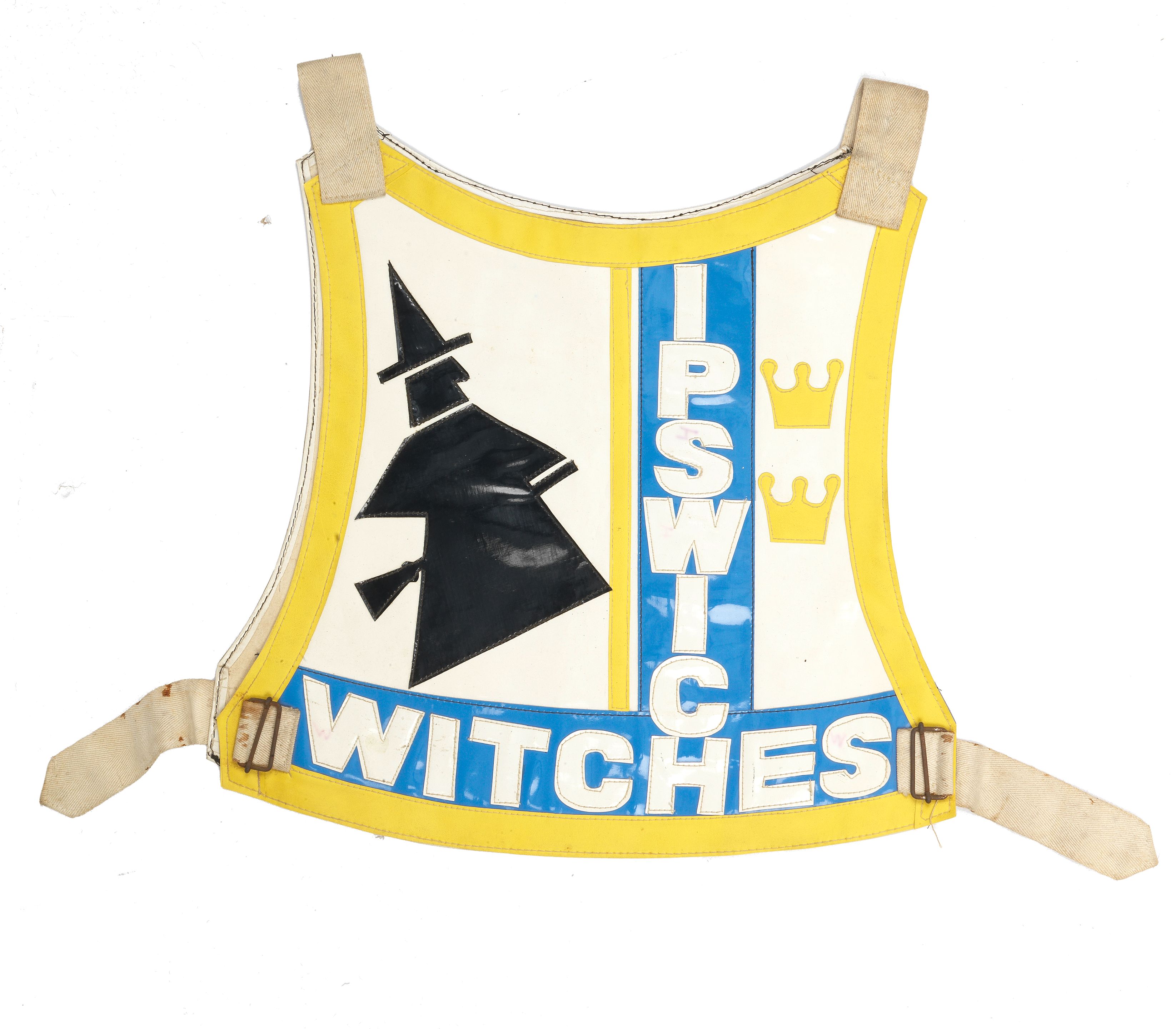 Bonhams Cars : An Ipswich Witches speedway race vest