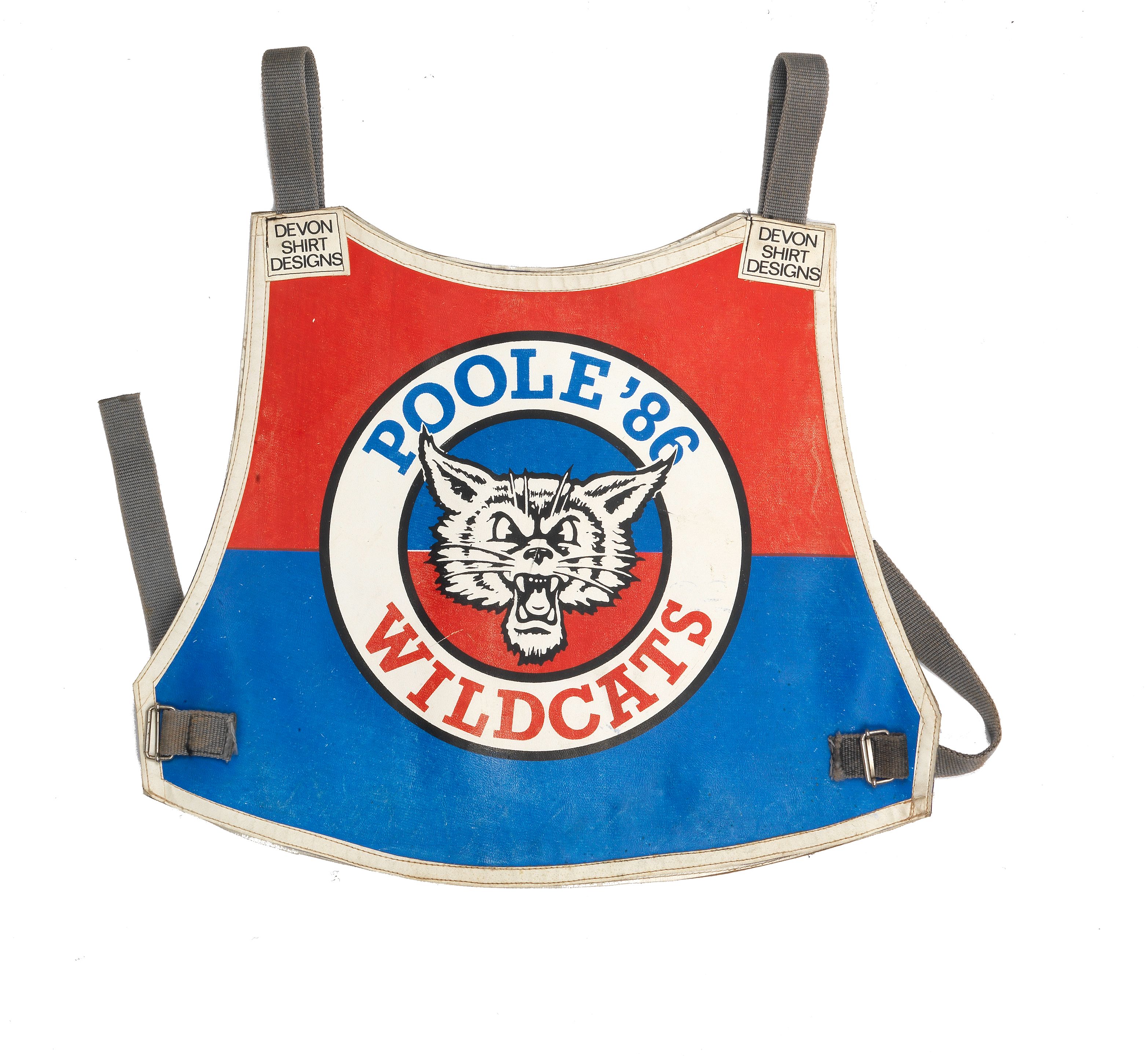 Bonhams Cars : A Poole'86 Wildcats speedway race vest