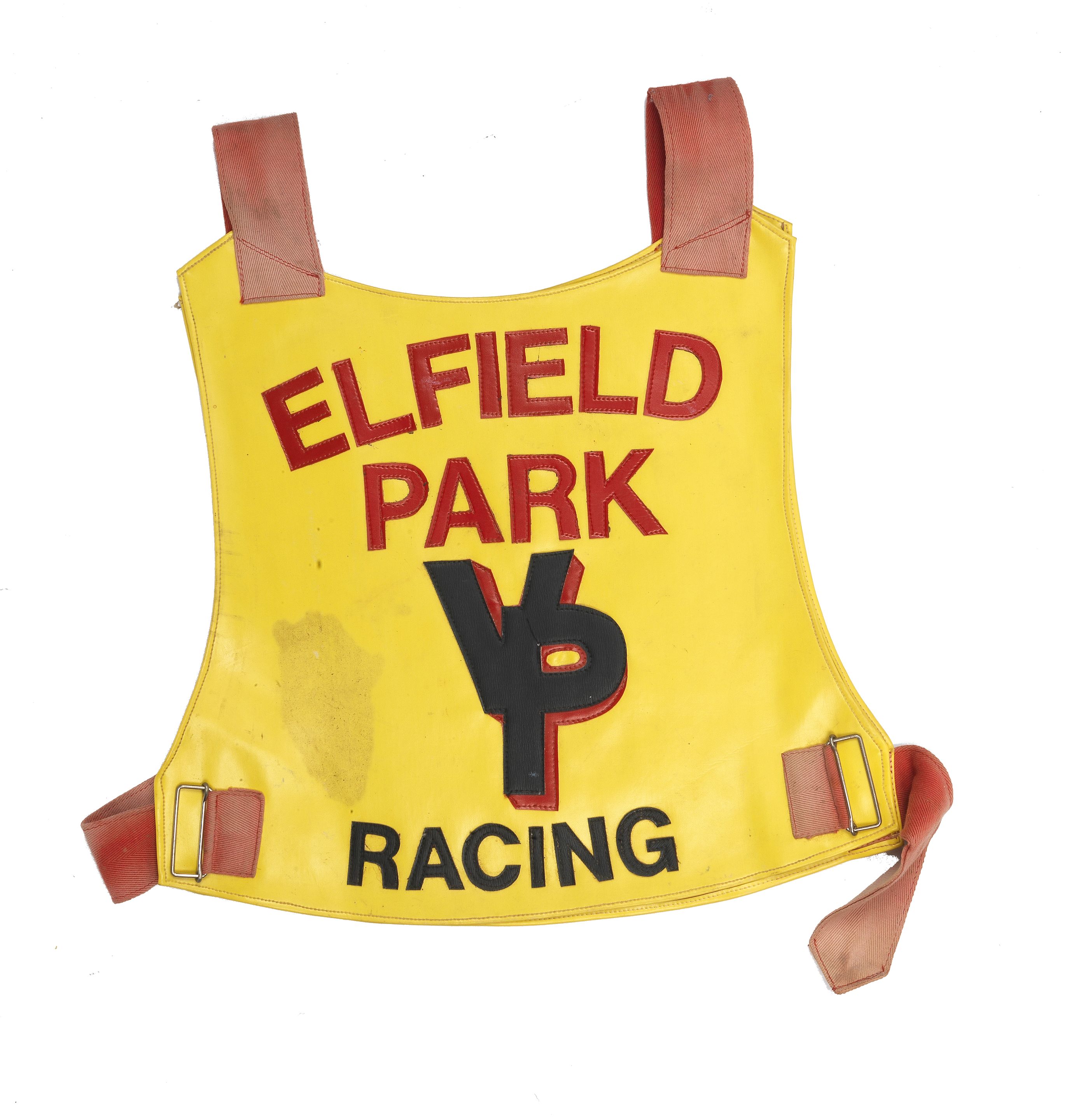 Bonhams Cars : An Elfield Park speedway race vest