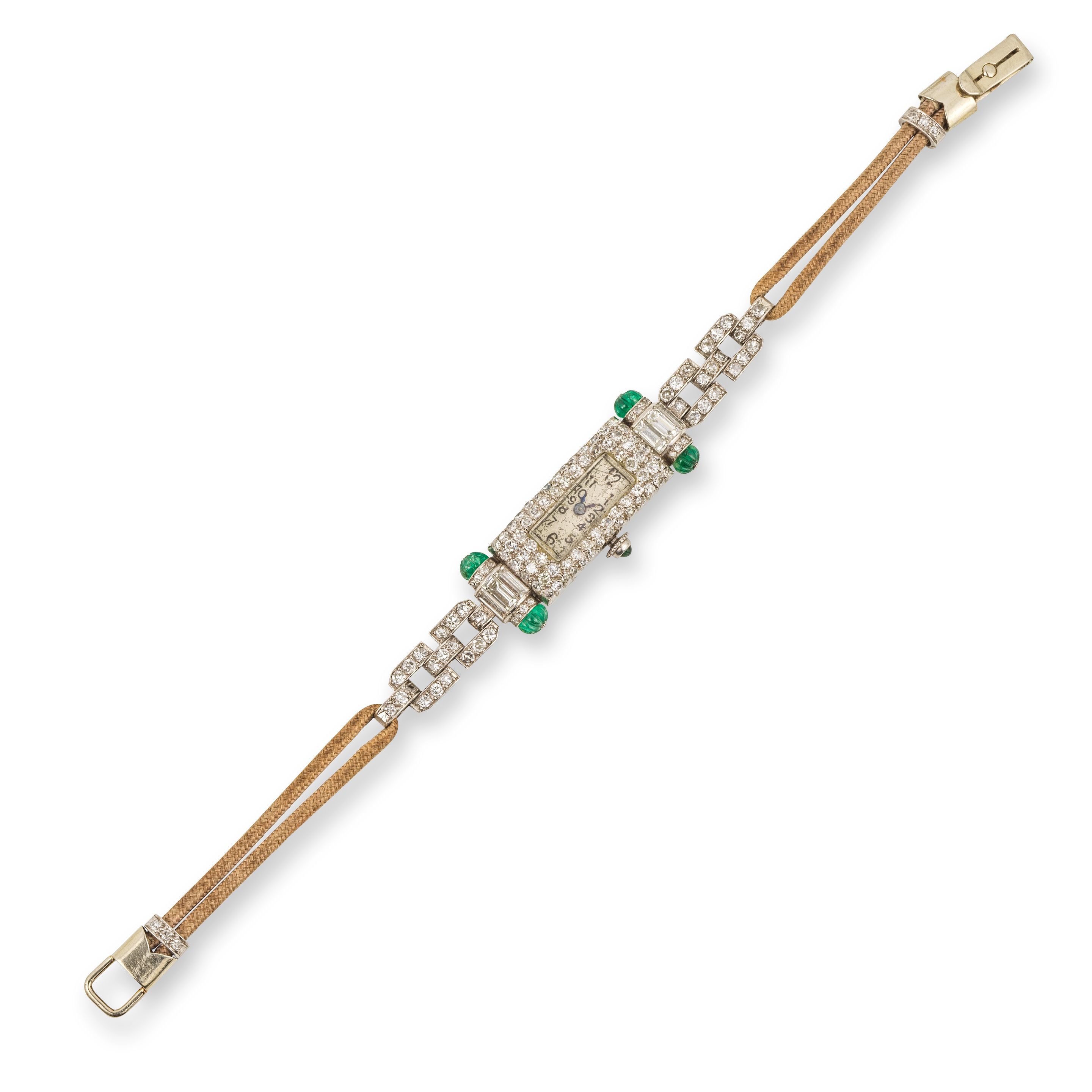 Bonhams Cornette de Saint Cyr : MONTRE BRACELET DE DAME PLATINE ...