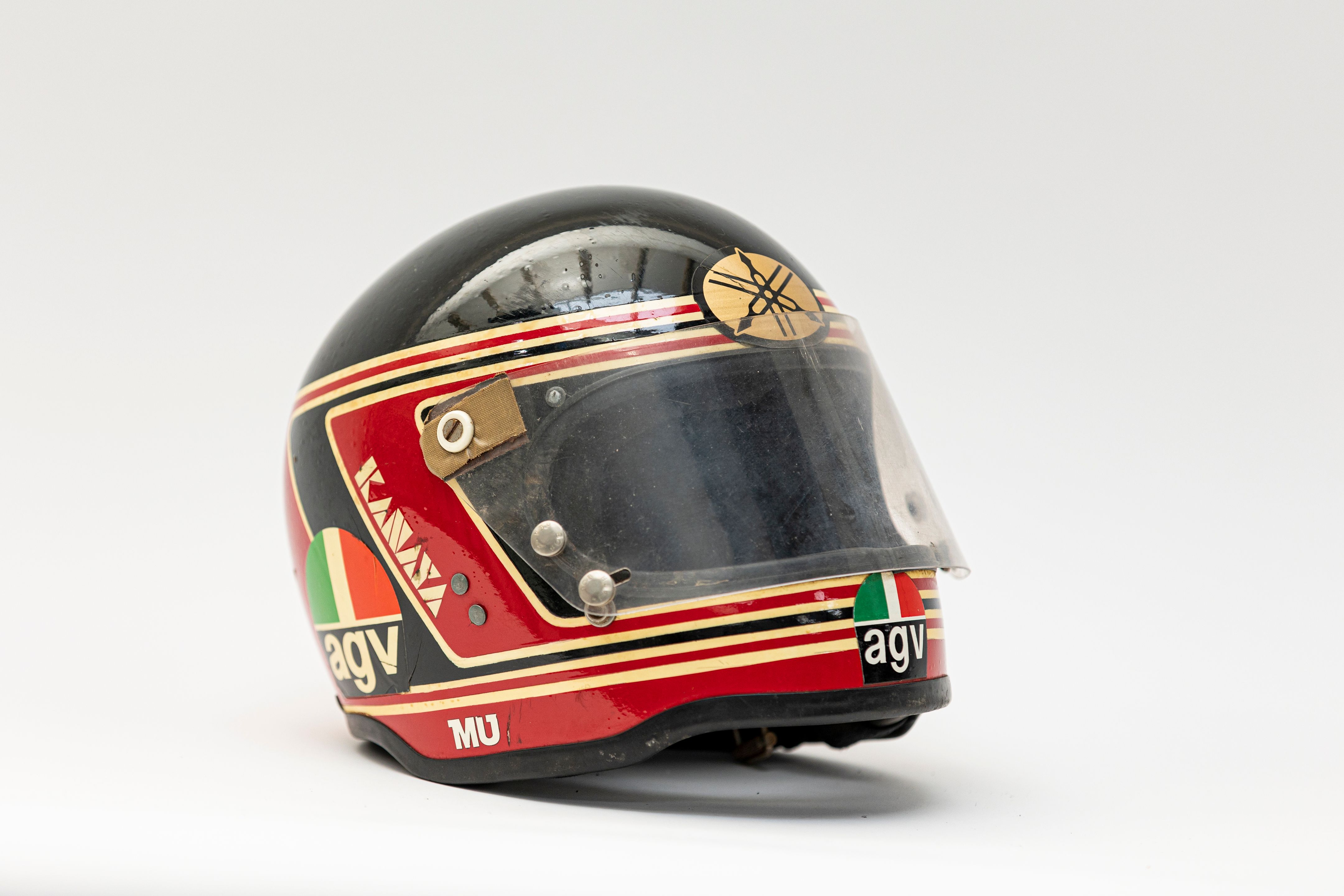 Bonhams Cars : Hideo Kanaya: A full-face helmet by AGV ((2))