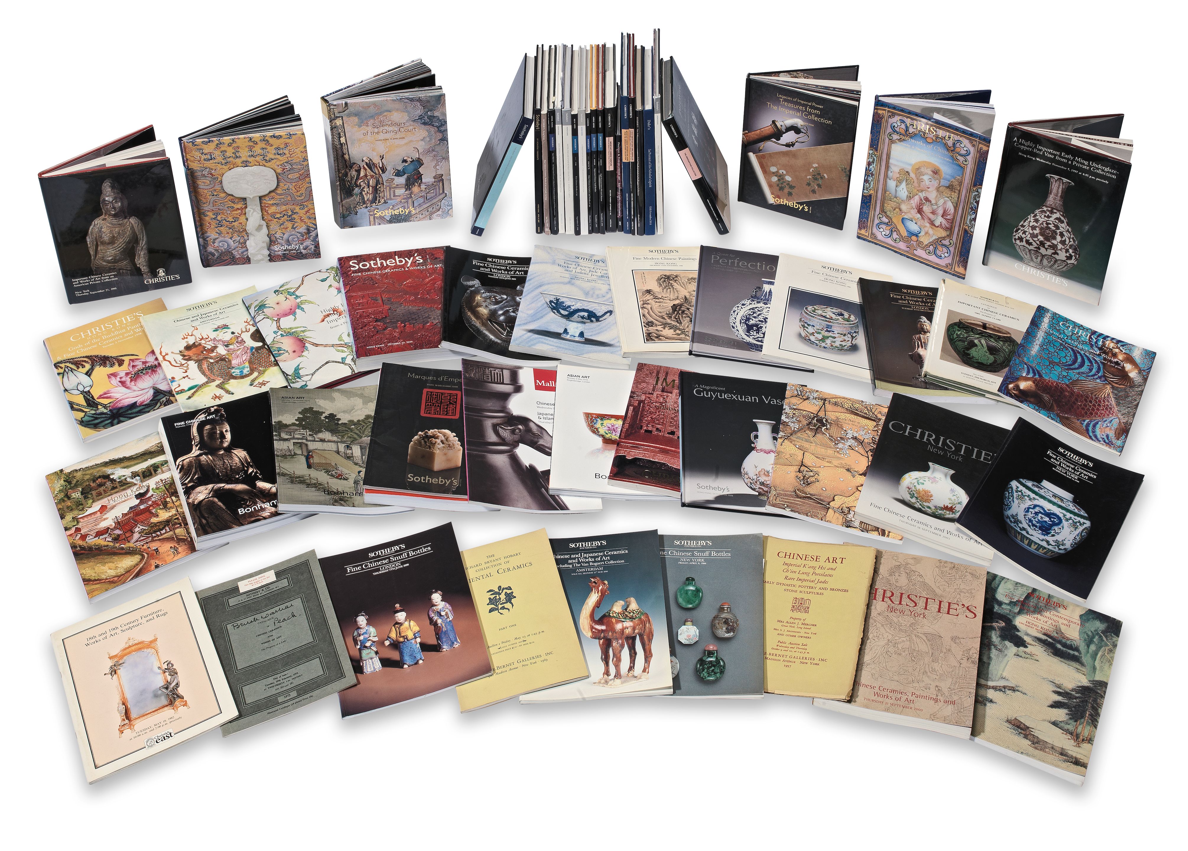 Bonhams : A COLLECTION OF CHINESE ART AUCTION CATALOGUES (Approximately ...
