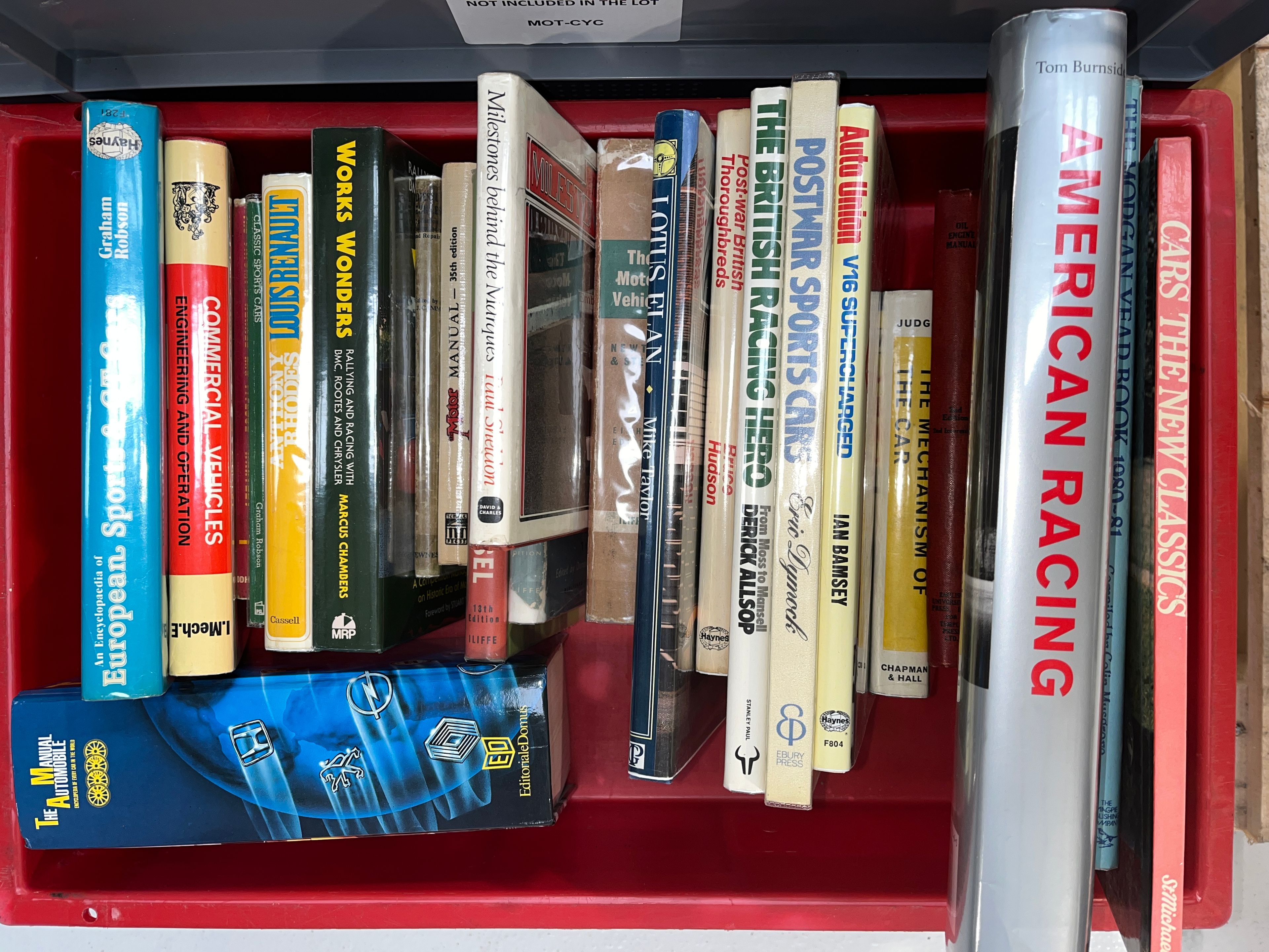 Bonhams Cars : A quantity of motor car reference books ((Qty))