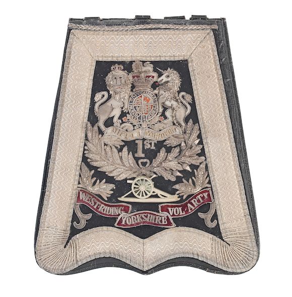Bonhams : An Officer's Full Dress Sabretache Of The 1st West Riding Of ...