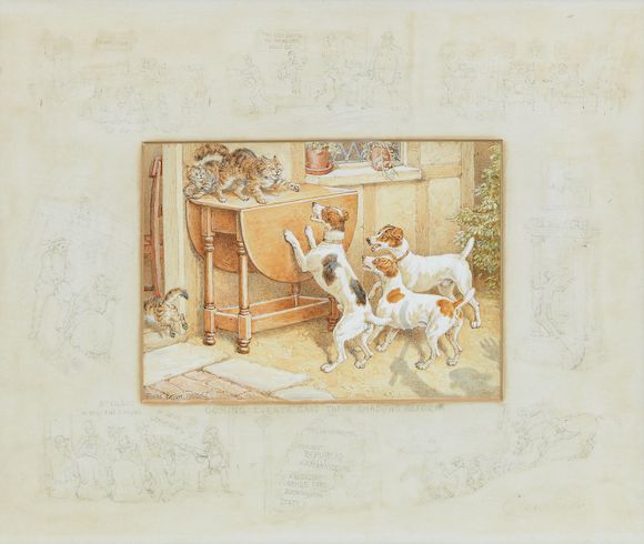 Bonhams : Frank Paton (British, 1856-1909) Coming Events Cast Their ...