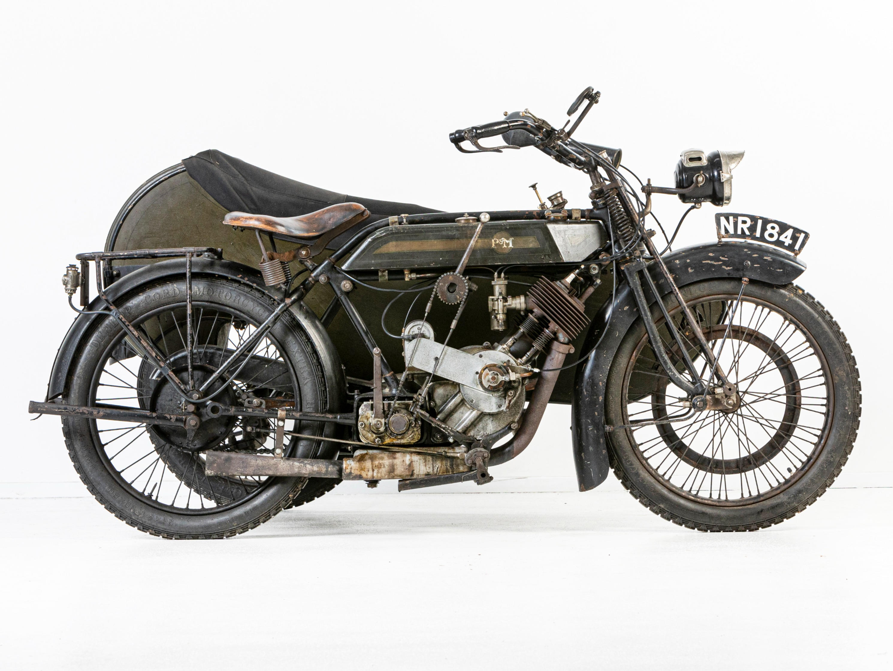 Bonhams Cars : Original and unrestored, 1922/1923 P&M 600cc Motorcycle ...
