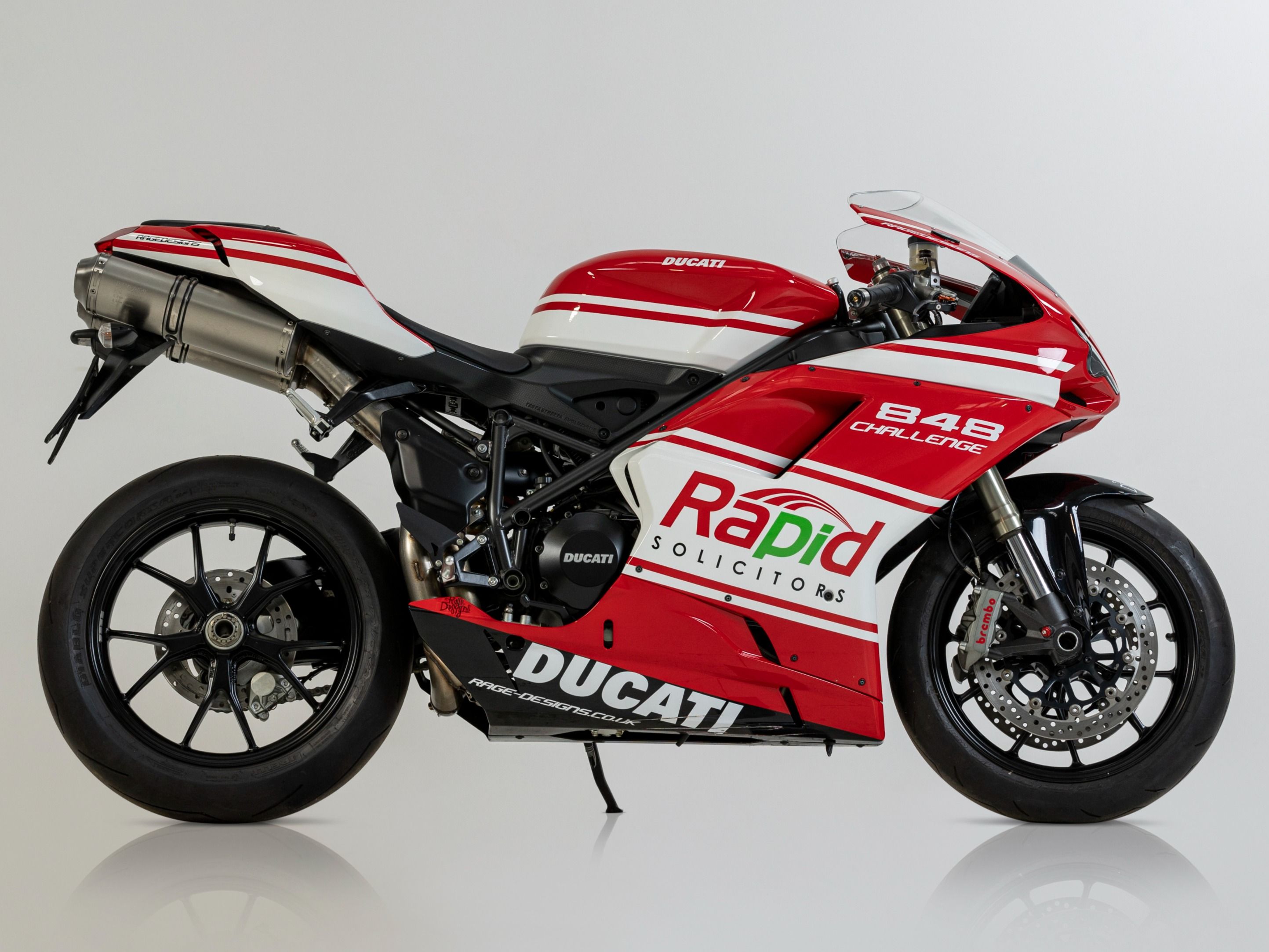 Bonhams Cars : 2011 Ducati 848 Evo Frame no. *ZDMH602AABB016847*