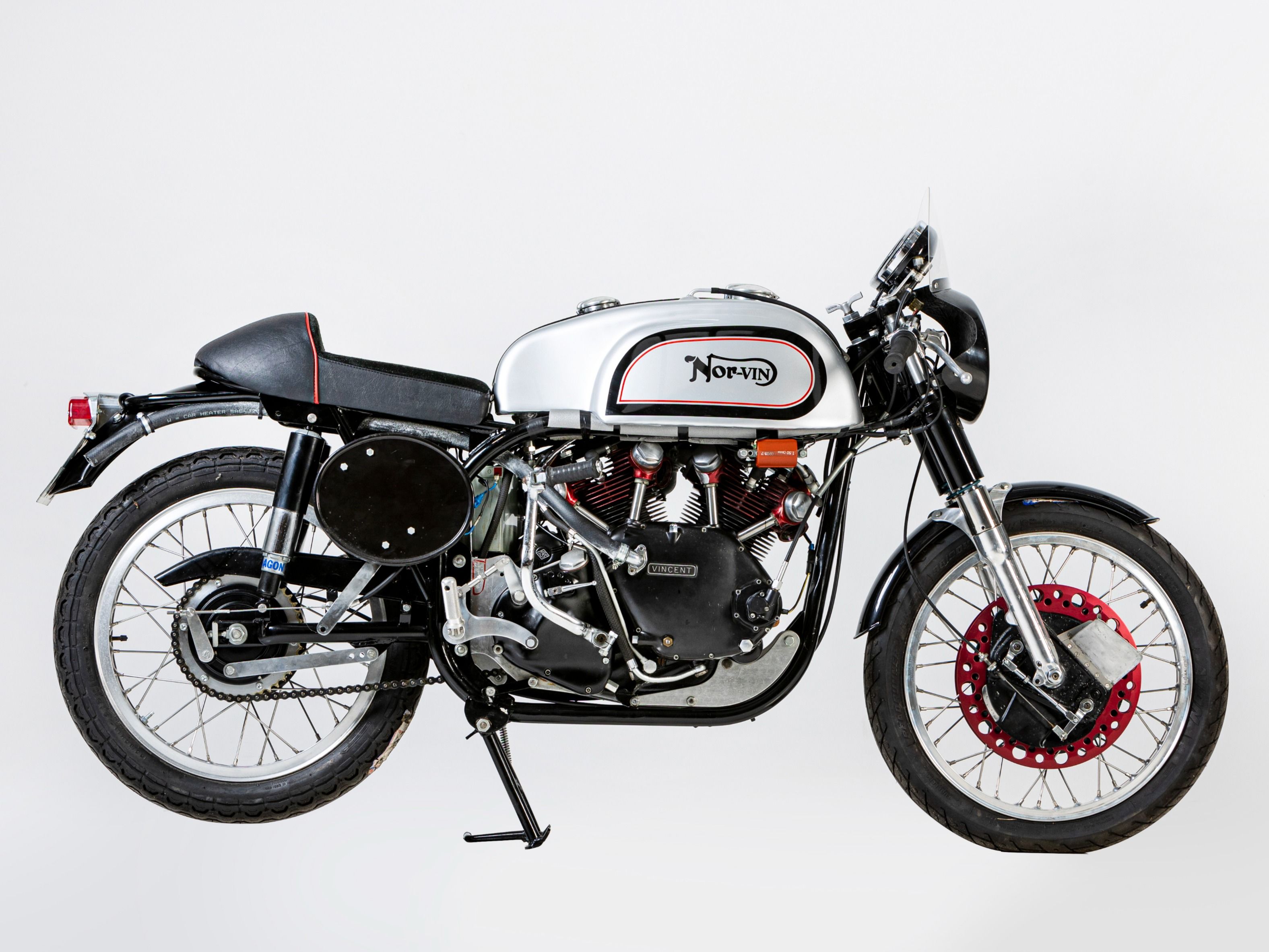 Bonhams Cars : Property of a deceased's estate, Norton-Vincent 998cc 'Norvin' Special Frame no ...
