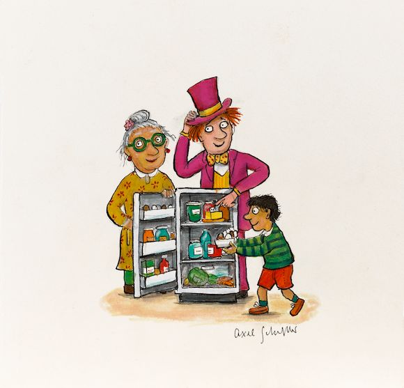 Bonhams : Axel Scheffler (German, born 1957) Illustration for Wonka ...