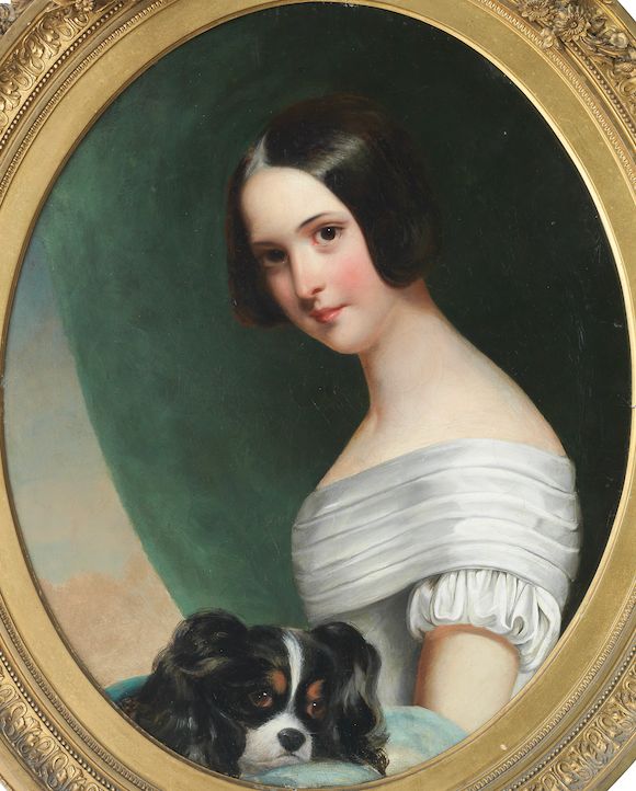 Bonhams : Circle of Franz Xaver Winterhalter (German, 1805-1873) Mrs ...