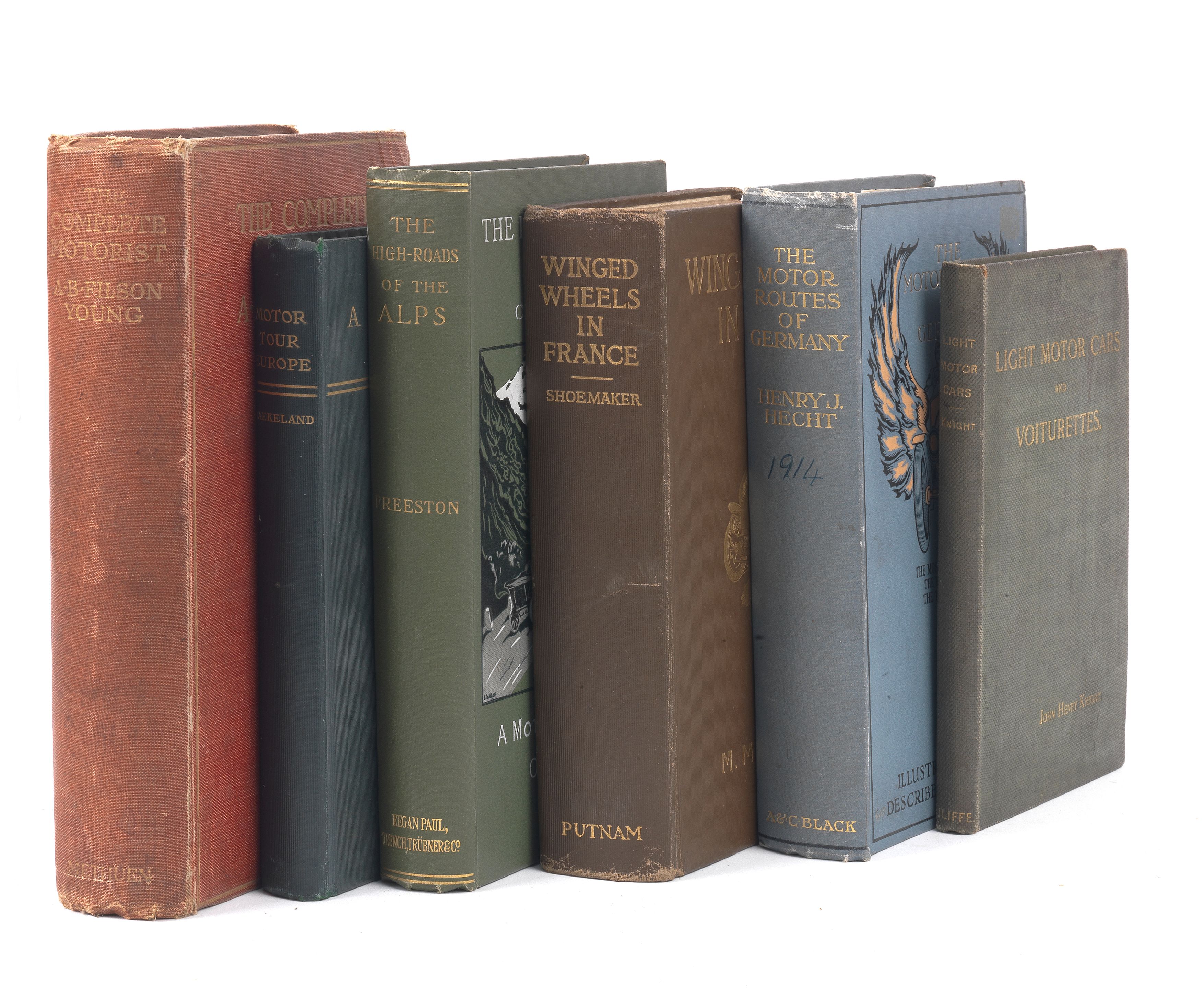Bonhams Cars : Six Veteran motoring books, published pre-1918, ((14))