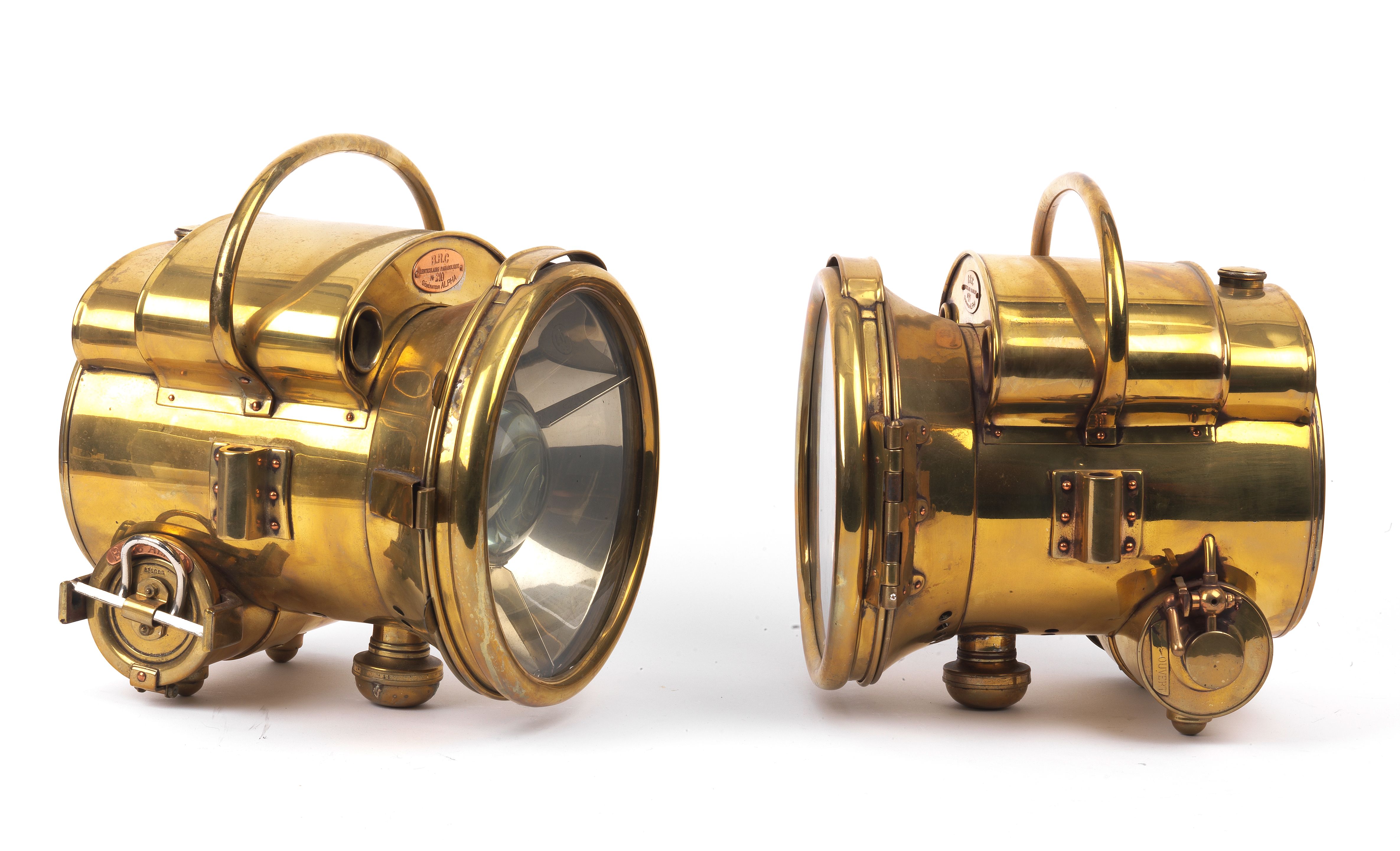 Bonhams Cars : A fine large pair of BRC Alpha No.210 self-generating ...