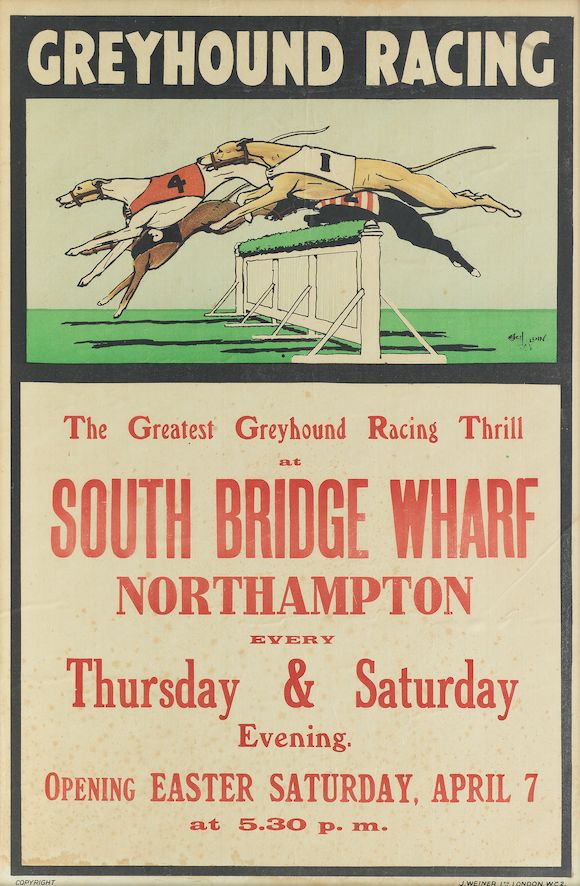 Bonhams : After Cecil Charles Windsor Aldin RBA A Greyhound Racing ...