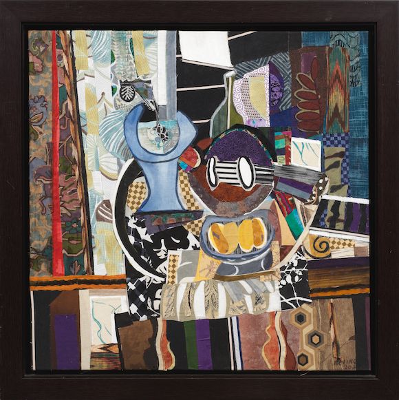 Bonhams : Nevine Mattar (Lebanon, born 1952) Table with Guitar