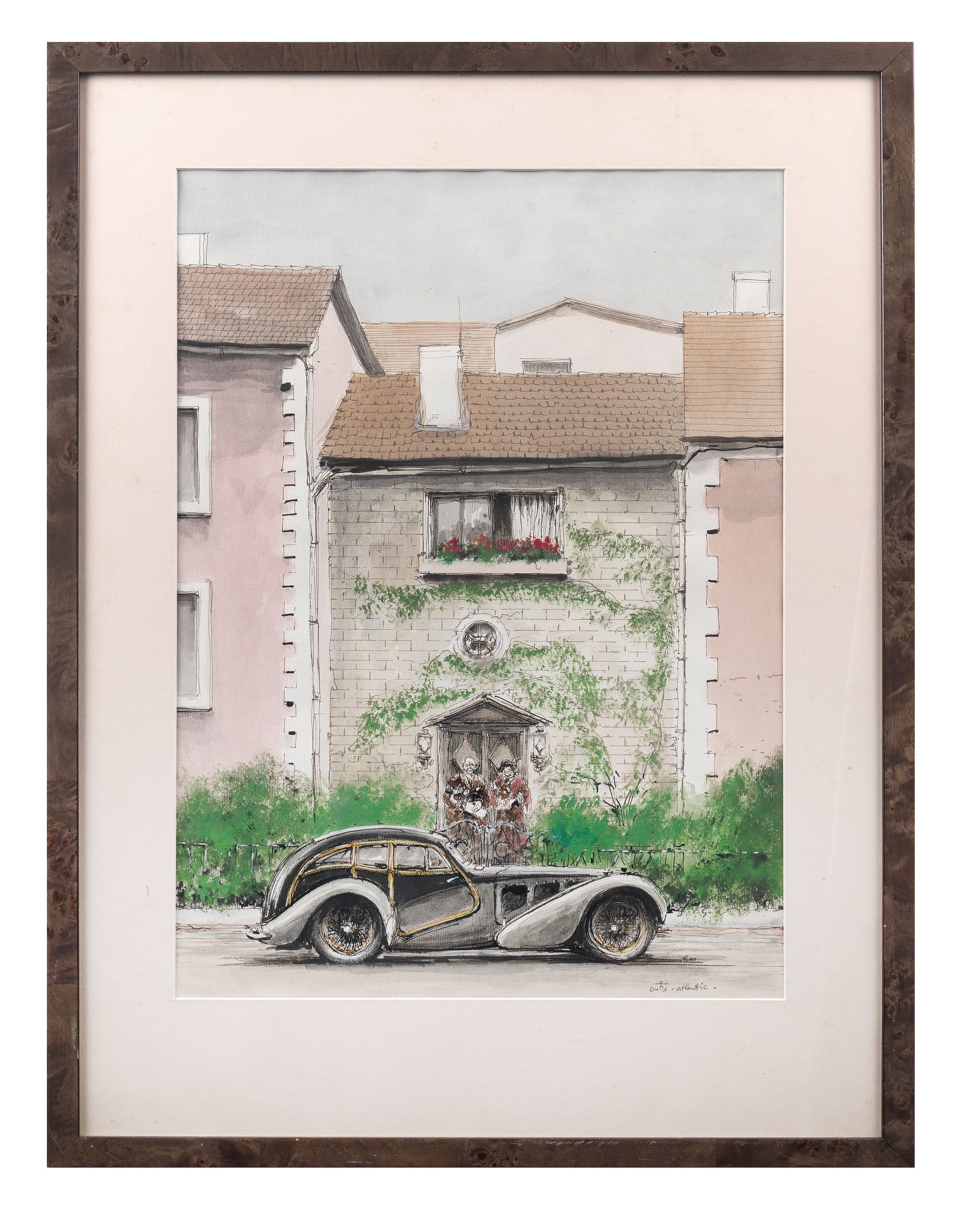 Bonhams Cars : Francois Chevalier (French 1942-), 'Bugatti Type 57SC ...