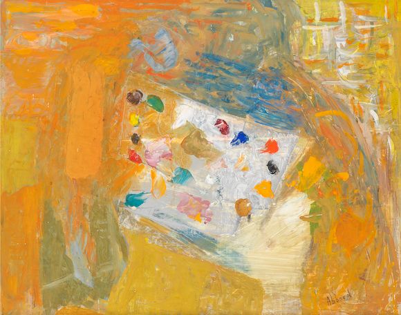 Bonhams : Shafic Abboud (Lebanon, 1926-2004) La Leçon de Peinture