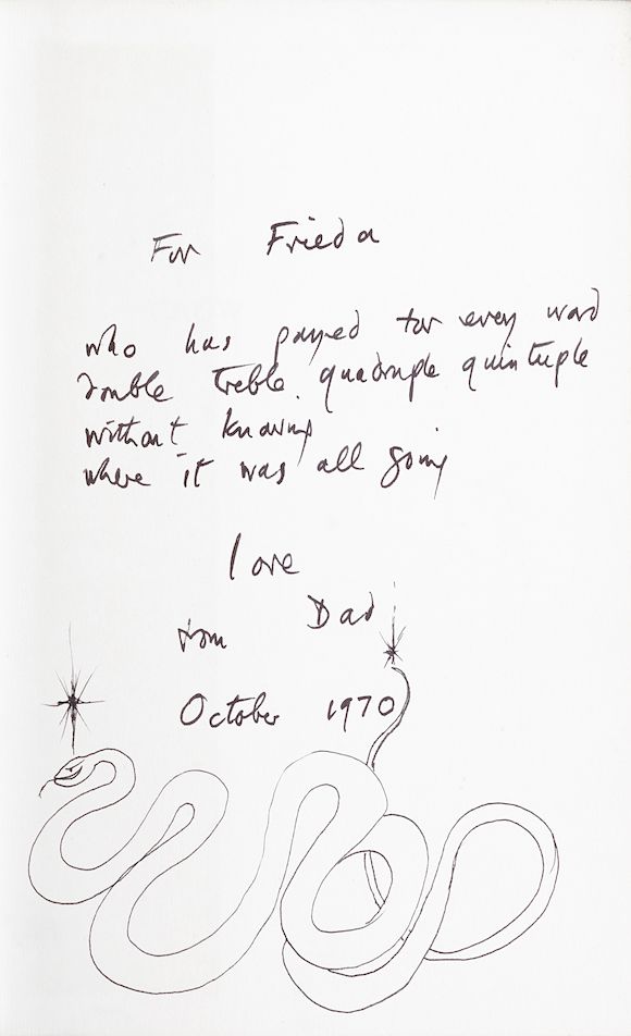 Bonhams : HUGHES (TED) Crow. From the Life and Songs of the Crow, FIRST ...