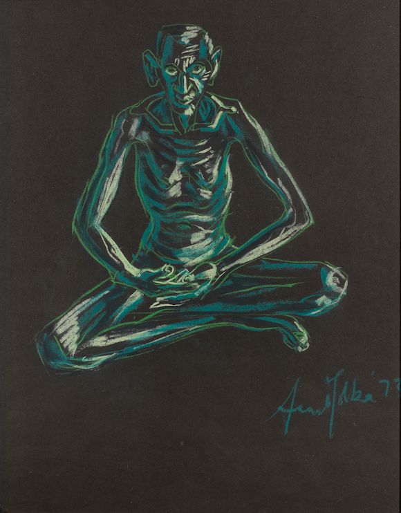 Bonhams : Anna Molka Ahmed (1917-1994) Untitled (Fakir)