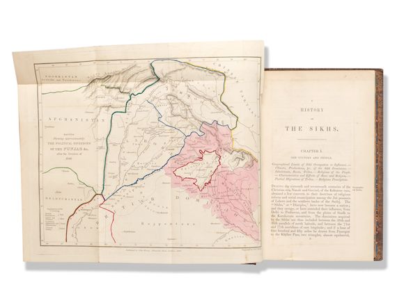 Bonhams : J. D. Cunningham, A History of the Sikhs John Murray, London ...