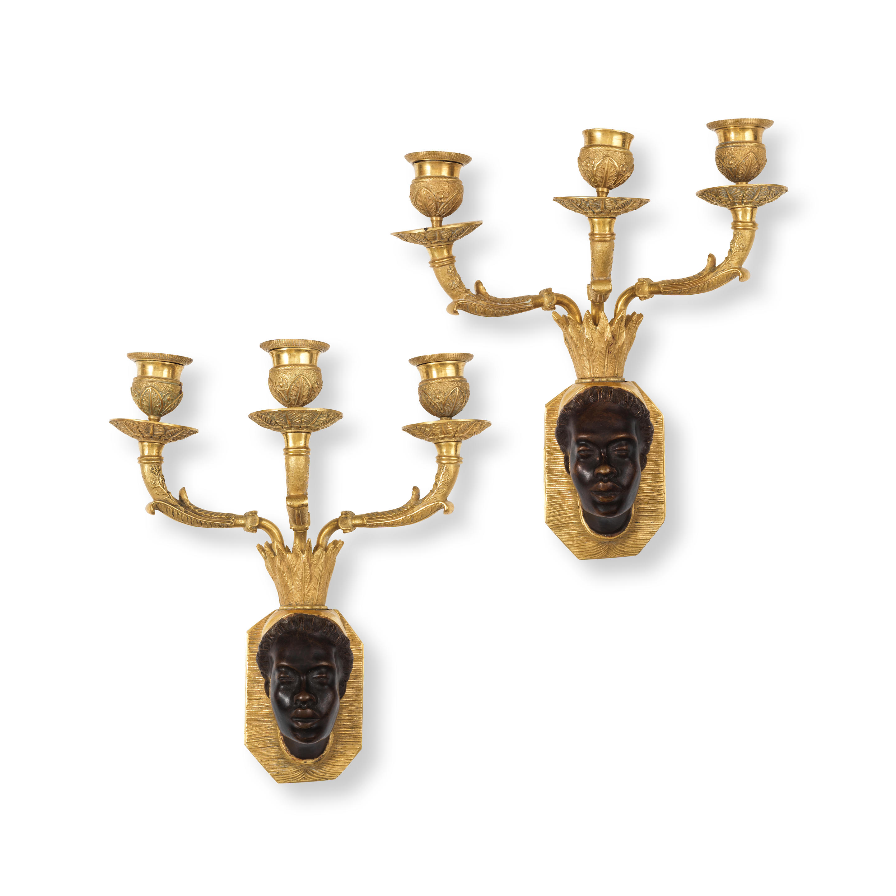 Bonhams Cars Paire Dappliques De Style Empire En Bronze Doré Et