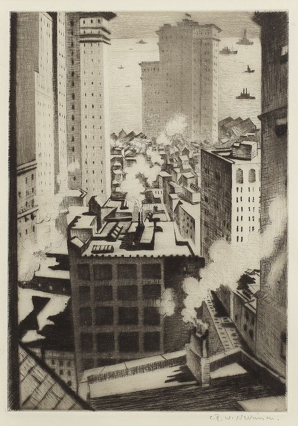 Bonhams : Christopher Richard Wynne Nevinson A.R.A. (British, 1889-1946 ...