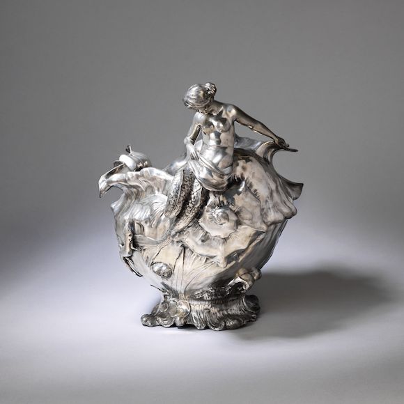Bonhams : ALBERT MAYER (1867-1944) FOR WMF (GERMAN, FOUNDED 1853) Art ...