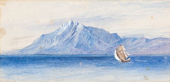 Bonhams Cornette de Saint Cyr : Edward Lear (British, 1812-1888) Mount ...