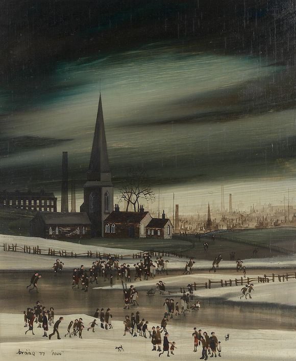 Bonhams : Brian Shields (Braaq) (British, 1951-1997) Are Ye Going to ...