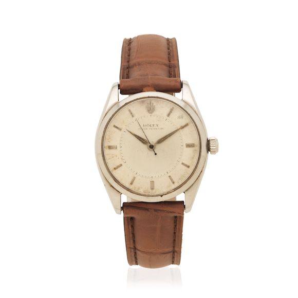 Bonhams Cornette de Saint Cyr : Rolex. A stainless steel automatic ...