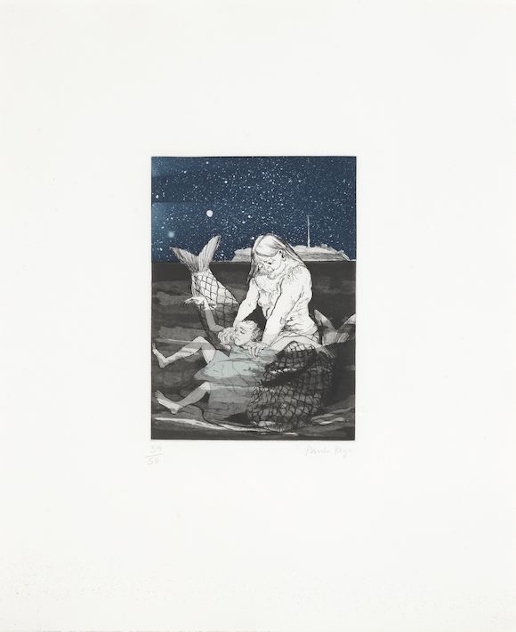 Bonhams : Dame Paula Rego R.A. (British, 1935-2022) Mermaid Drowning ...